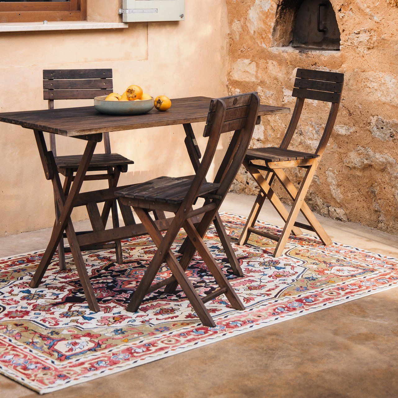 Rugvista essential - Chessie - Grön / Off White 140 x 200 cm Matta ...