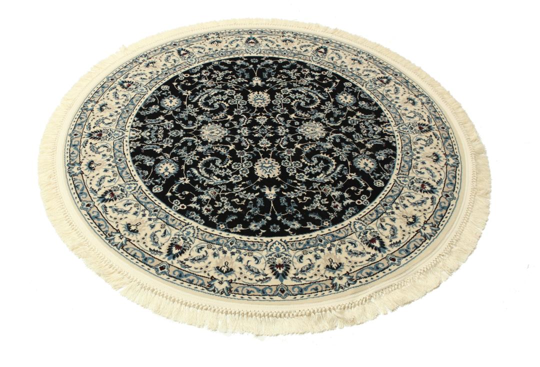 Rugvista core - Nain Florentine - Dark Blue, Round Ø 150 cm Rug - Rugvista