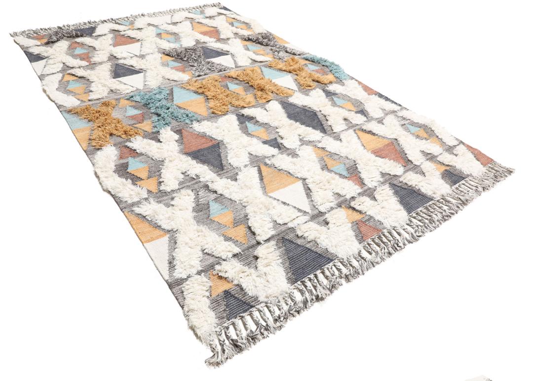 Rugvista core - Xavier - Multicolor / Gebroken Wit 200 x 300 cm Wol ...