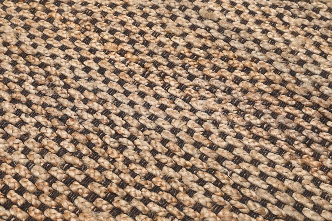 Rugvista core - Siri Jute - Beige / Black 200 x 300 cm Jute Rug - Rugvista