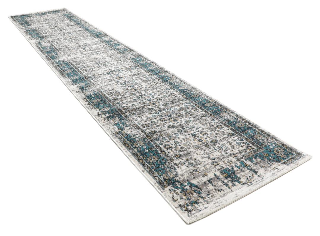 Rugvista essential - Vintage Vitra - Donker Petrol 80 x 350 cm ...
