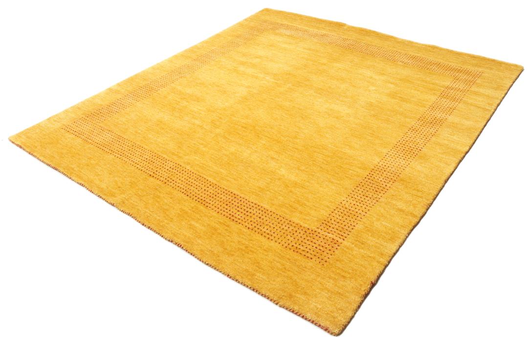 Rugvista core - Handloom Gabba - Zlatna 200 x 200 cm Vuneni Tepih ...