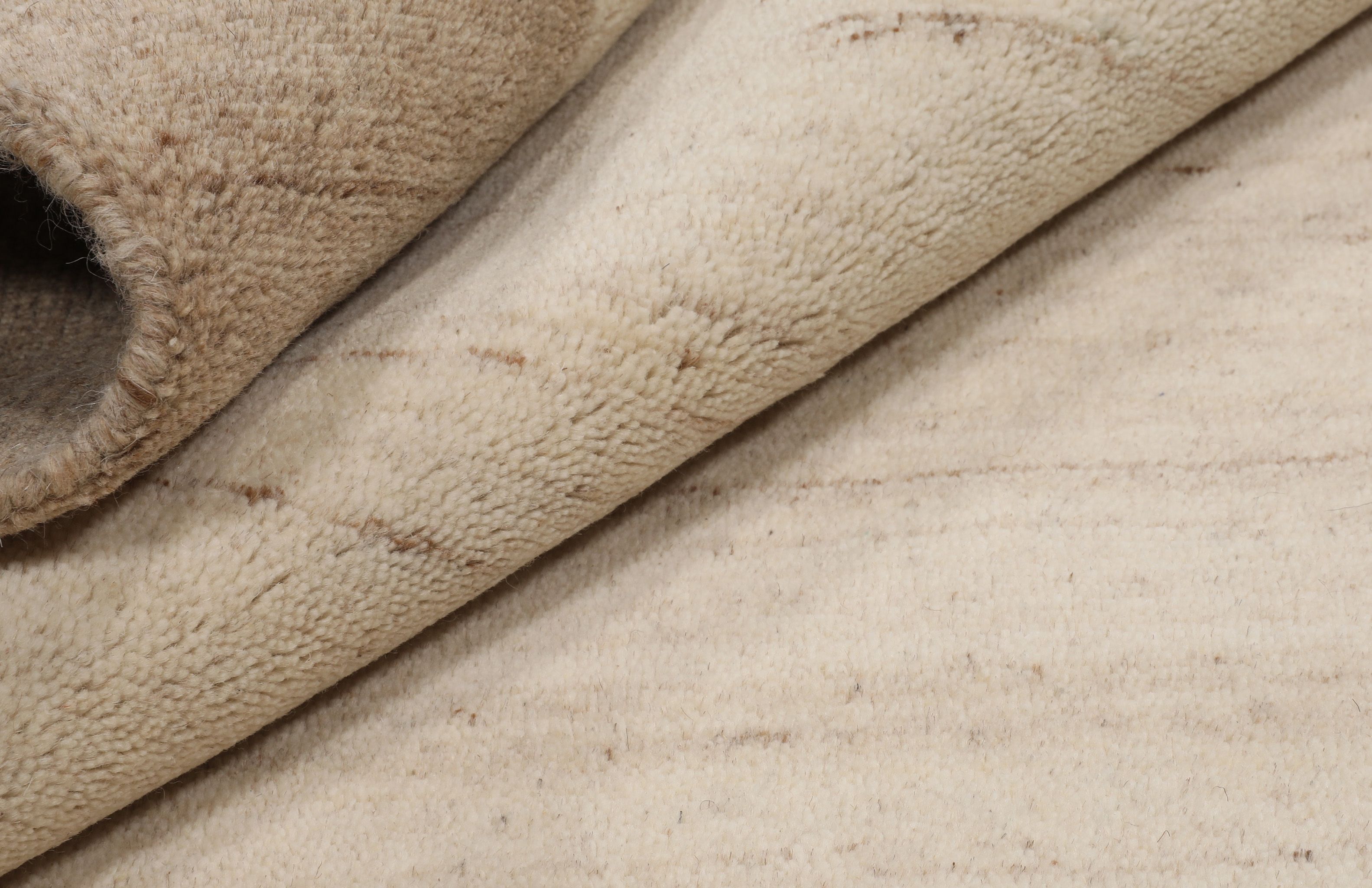 Handloom Frame - Natural White / Beige 250 x 300 cm Wool Rug - Rugvista