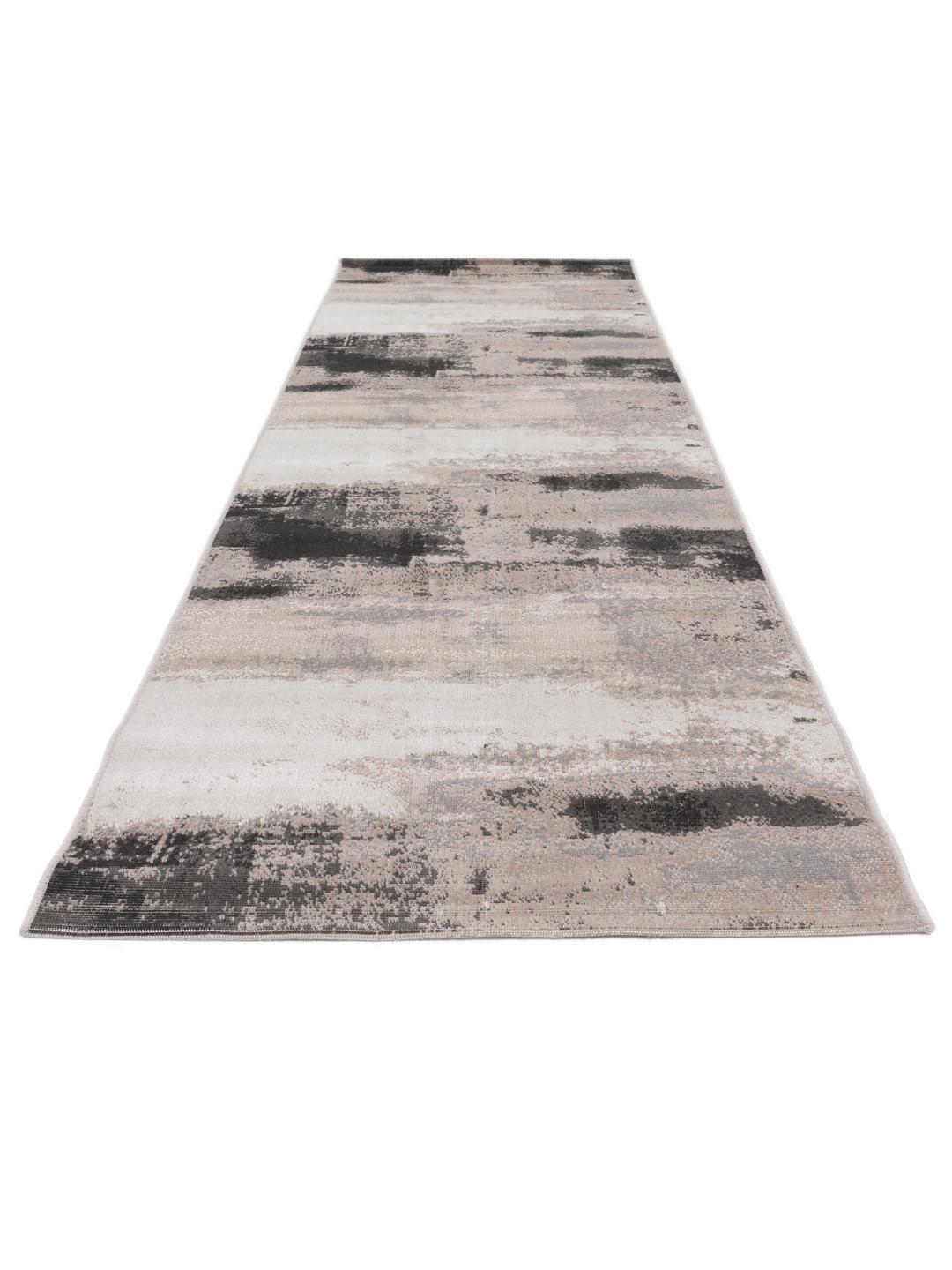Rugvista essential - Arte - Greige / Dark Grey, Runner 80 x 300 cm Rug ...