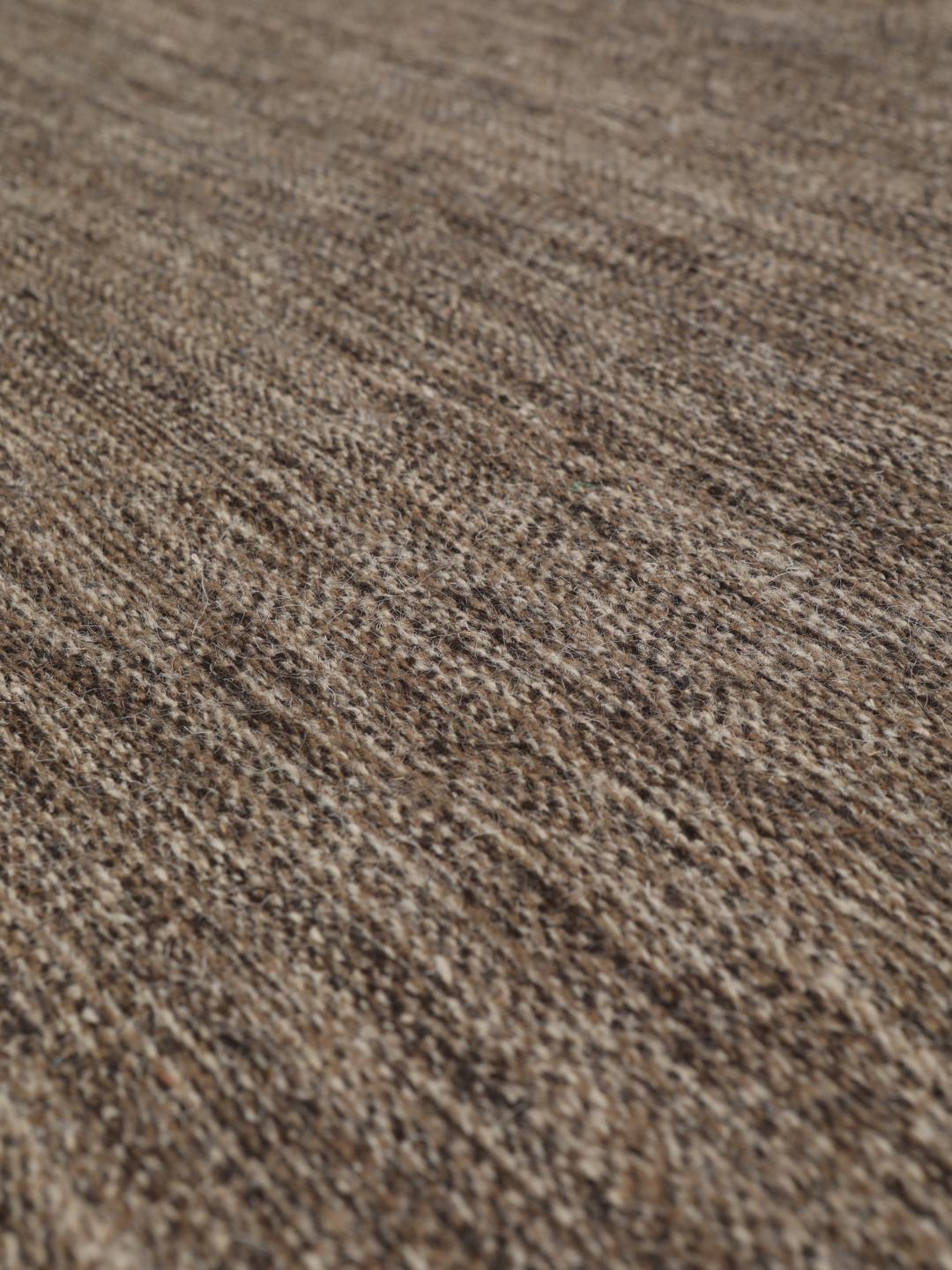 Rugvista core - Melange - Ruskea, Pitkä 80 x 300 cm Villamatto - Rugvista