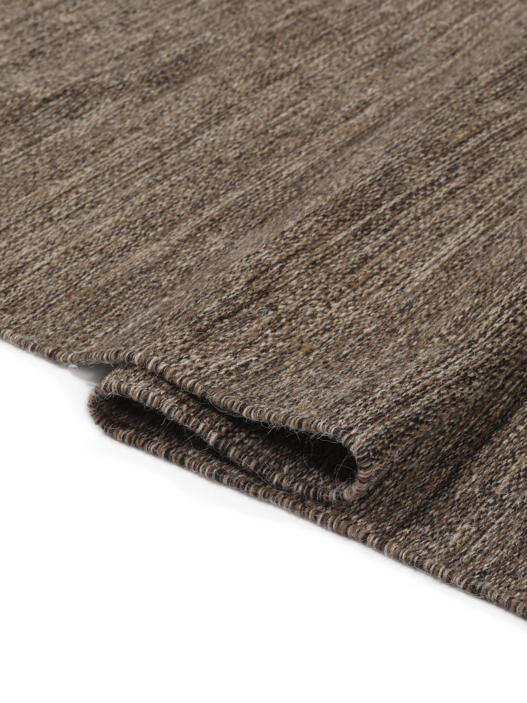Rugvista core - Melange - Ruskea, Pitkä 80 x 300 cm Villamatto - Rugvista