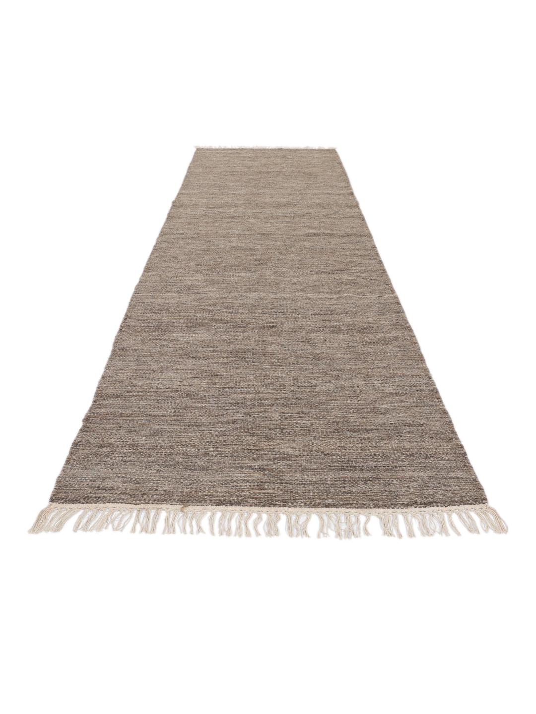 Rugvista core - Melange - Ruskea, Pitkä 80 x 300 cm Villamatto - Rugvista