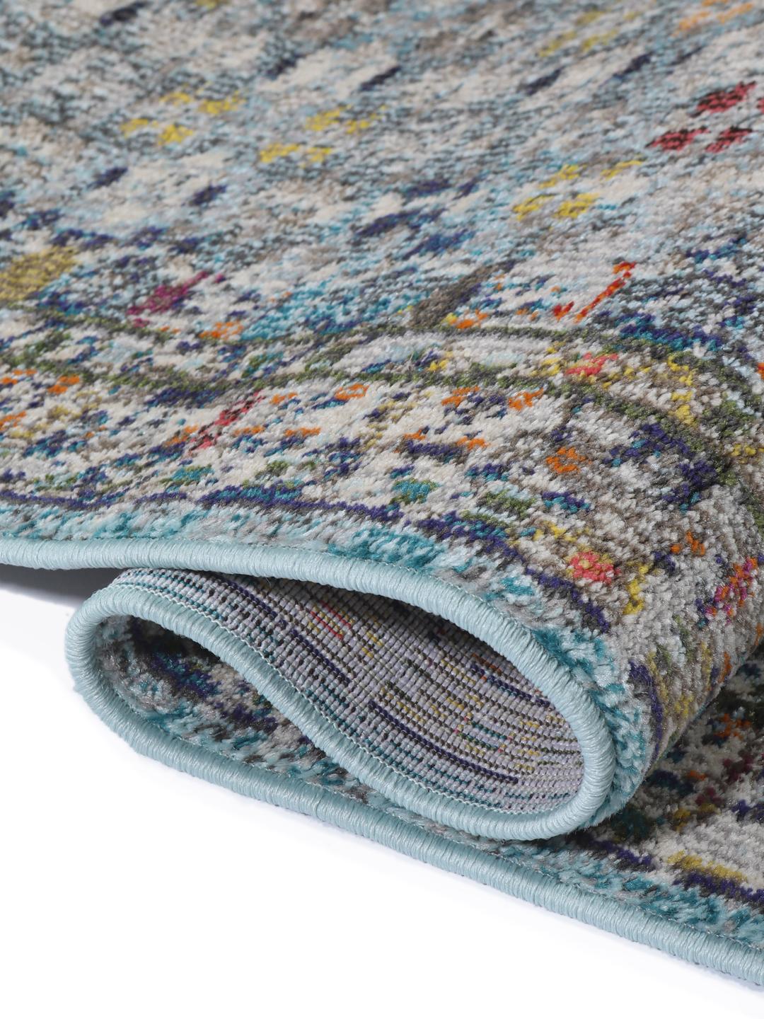 Rugvista essential - Chillon - Azul Claro / Multicolor 200 x 300 cm ...