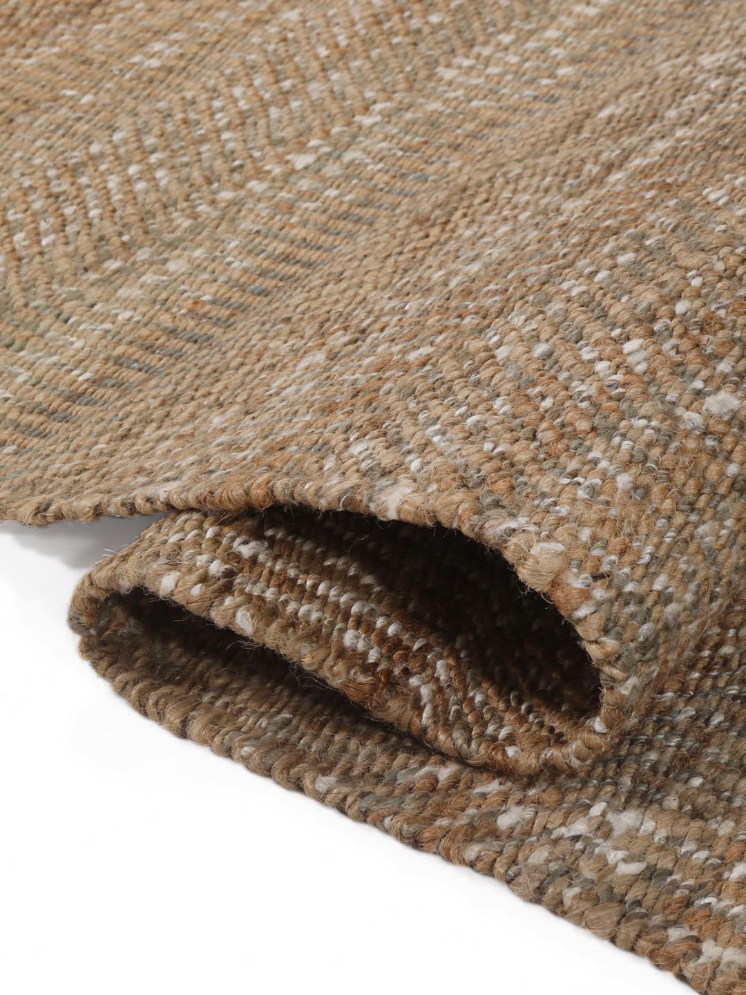 Rugvista premium - Sahara Jute - Braun 170 x 240 cm Juteteppich - Rugvista