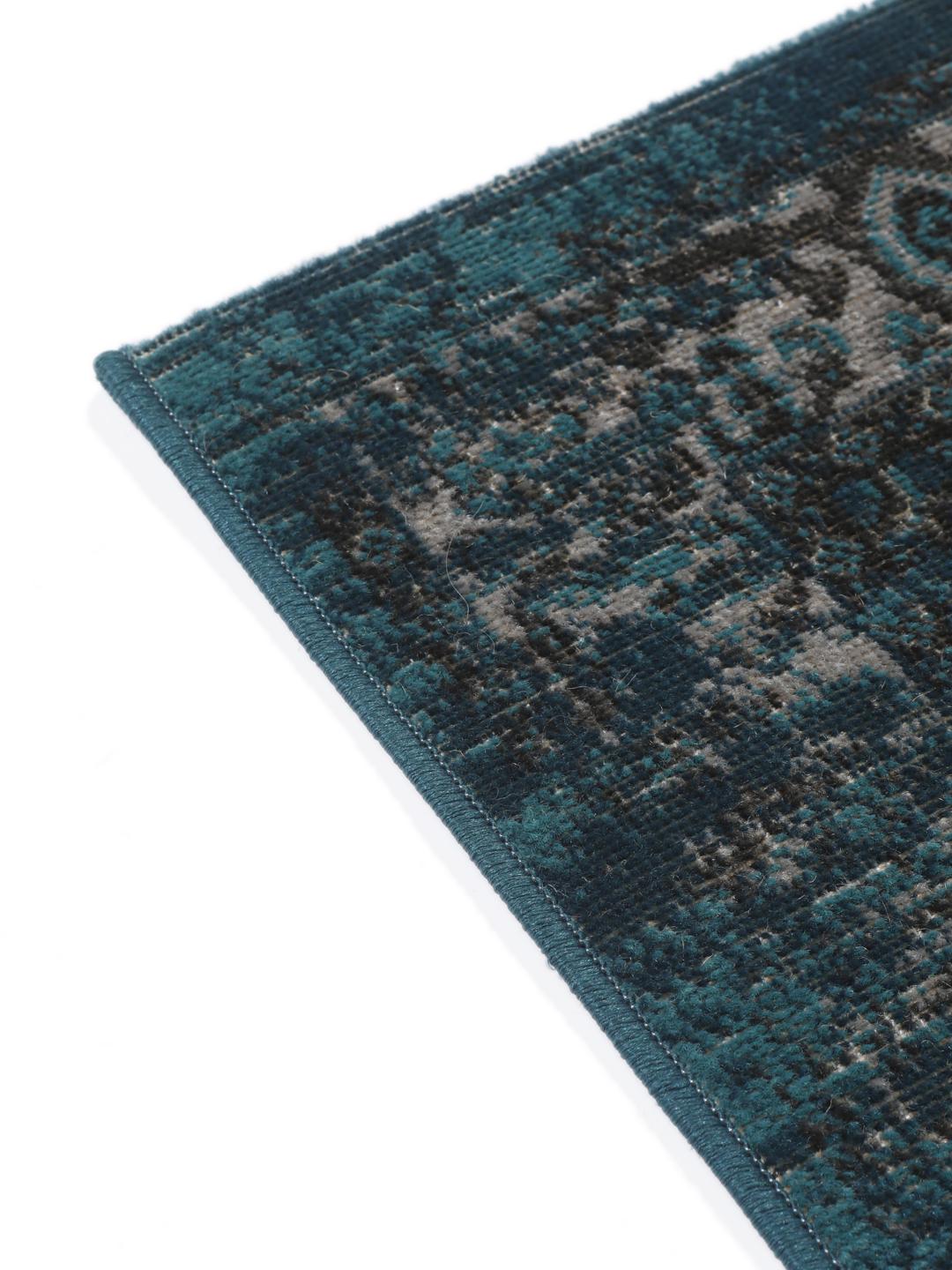 Rugvista essential - Vintage Vega - Dark Blue / Turquoise 200 x 300 cm ...
