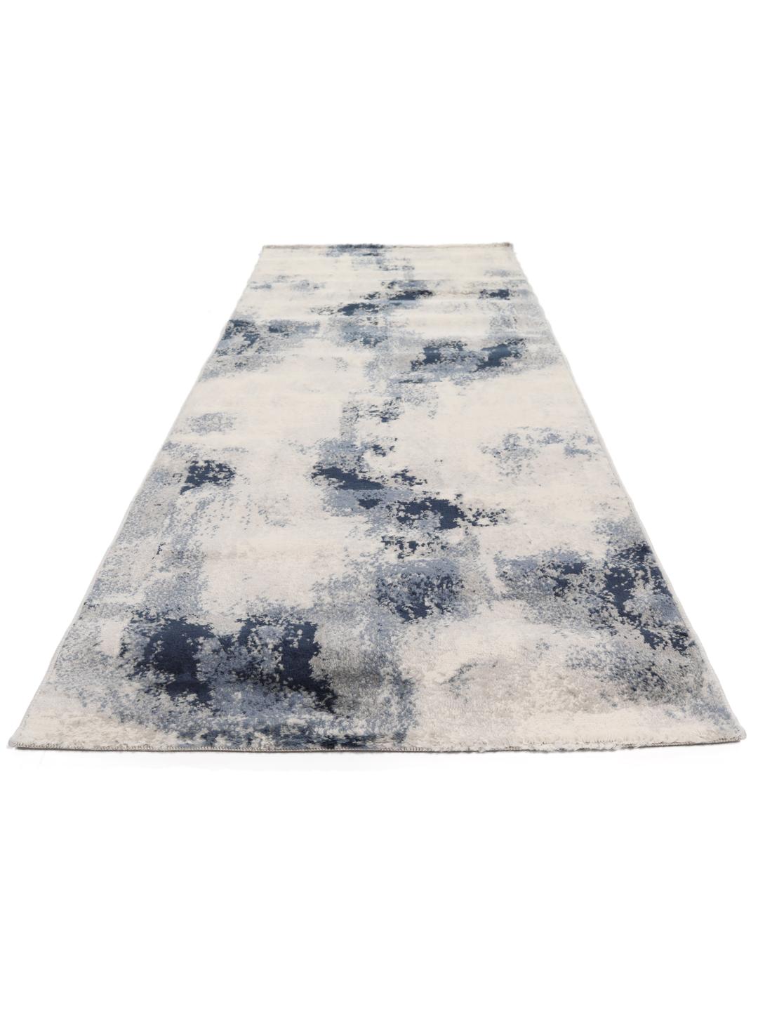 Rugvista essential - Mila - Blue / Grey, Runner 80 x 250 cm Rug - Rugvista