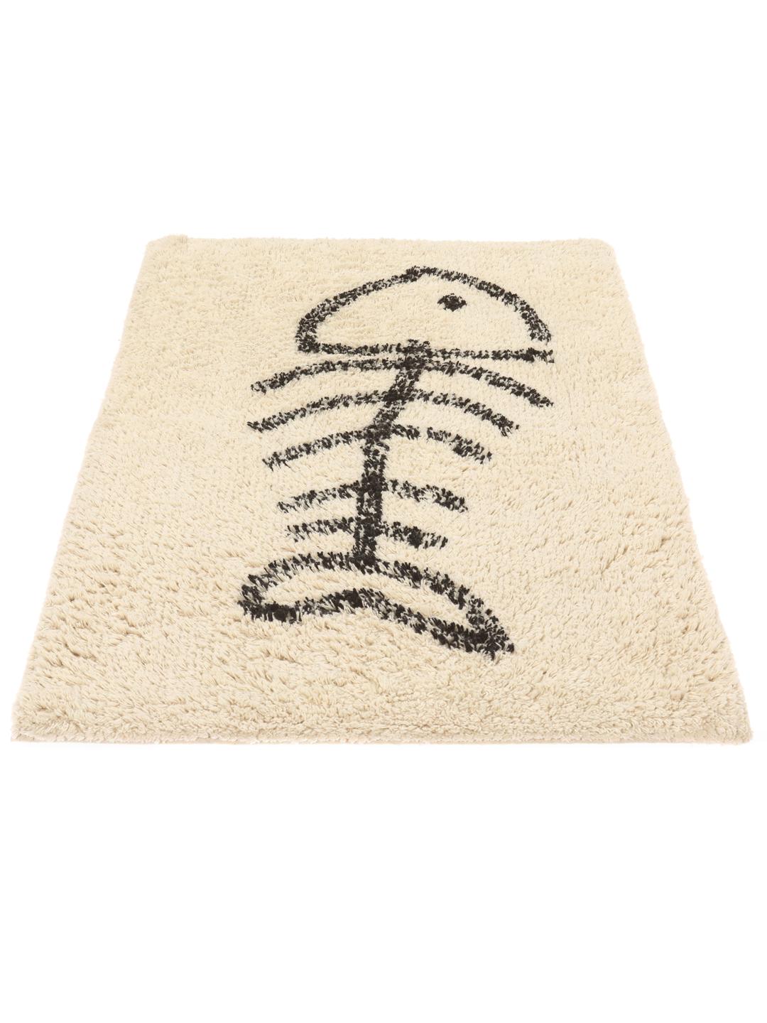 Rugvista essential - Neptun - Naturhvid / Sort 50 x 80 cm Bademåtte ...