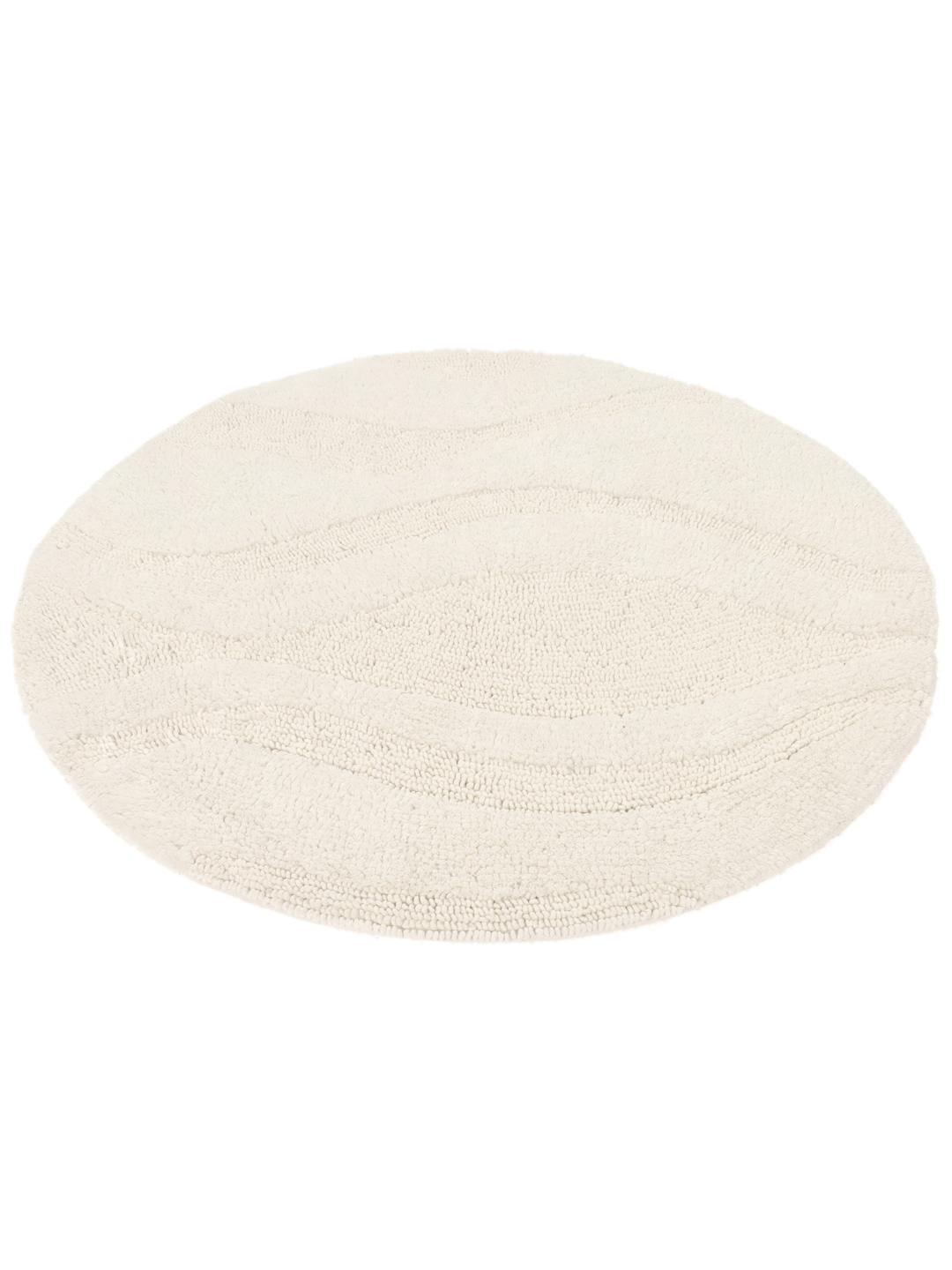 Rugvista core - Breeze - Wit, Rond Ø 70 cm Badmatten - Rugvista