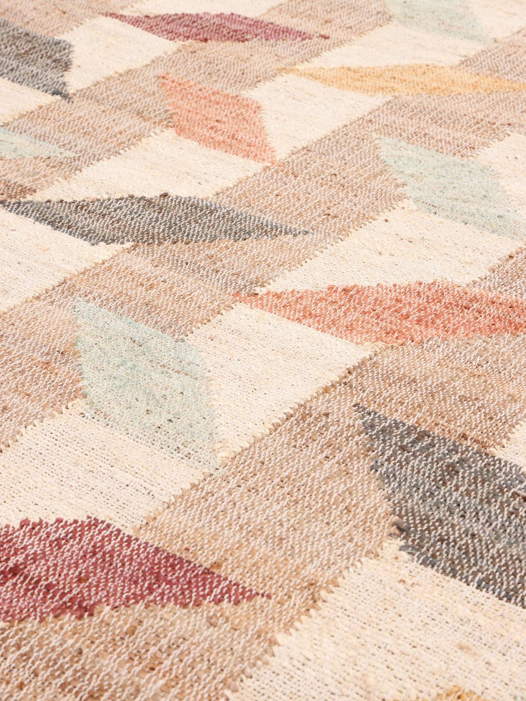 Rugvista core - Flakes Jute - Beige / Multicolor 200 x 300 cm Jute Rug ...