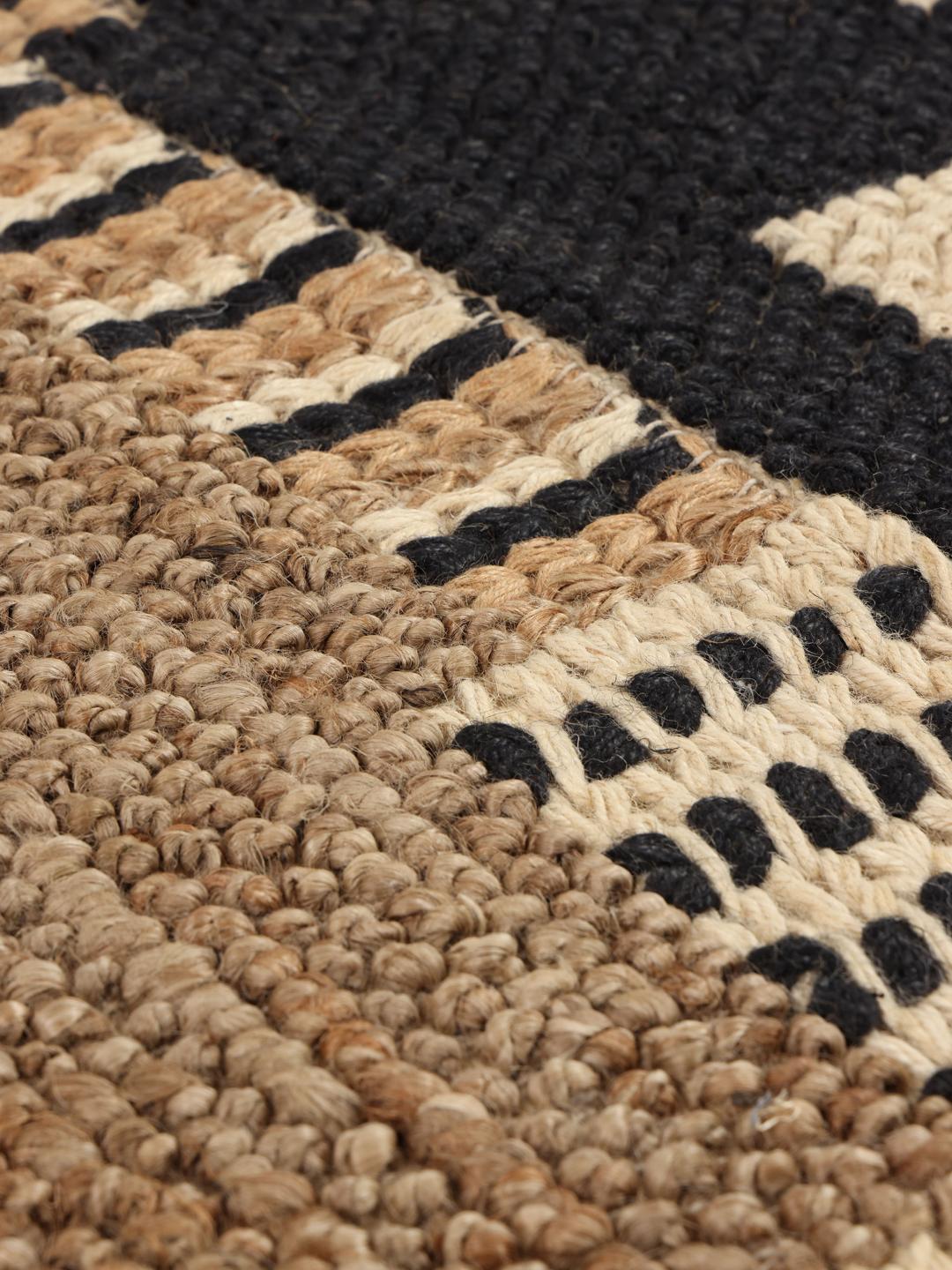 Rugvista core - Farrow Jute - Beige / Black 200 x 300 cm Jute Rug ...