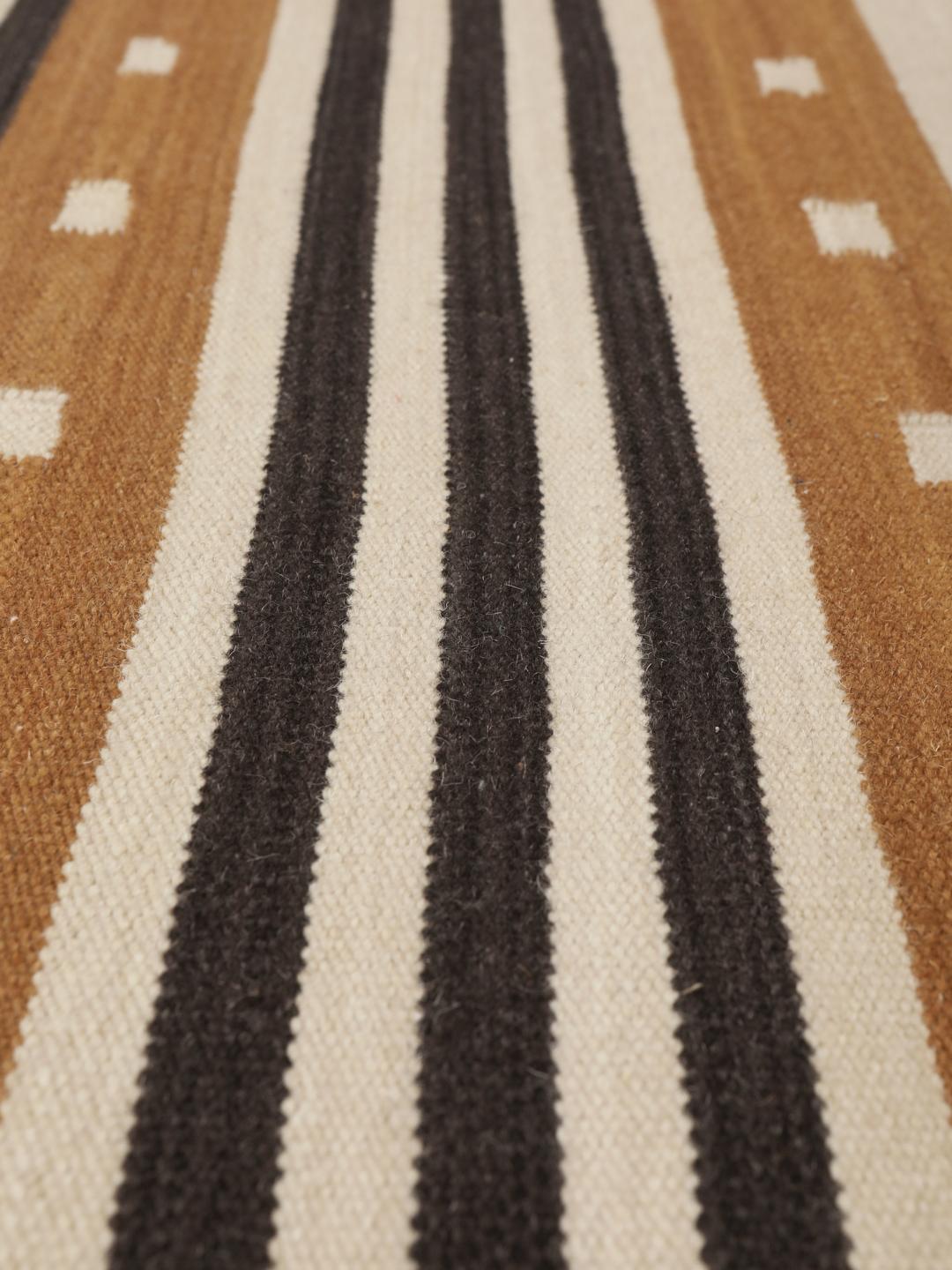 Rugvista core - Tribal - Senfgelb 200 x 300 cm Wollteppich - Rugvista