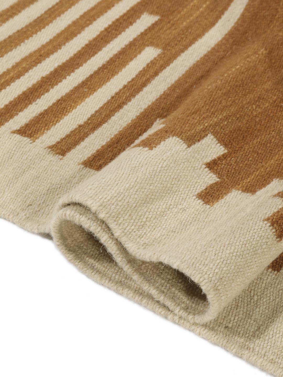 Rugvista core - Tribal - Senfgelb 200 x 300 cm Wollteppich - Rugvista