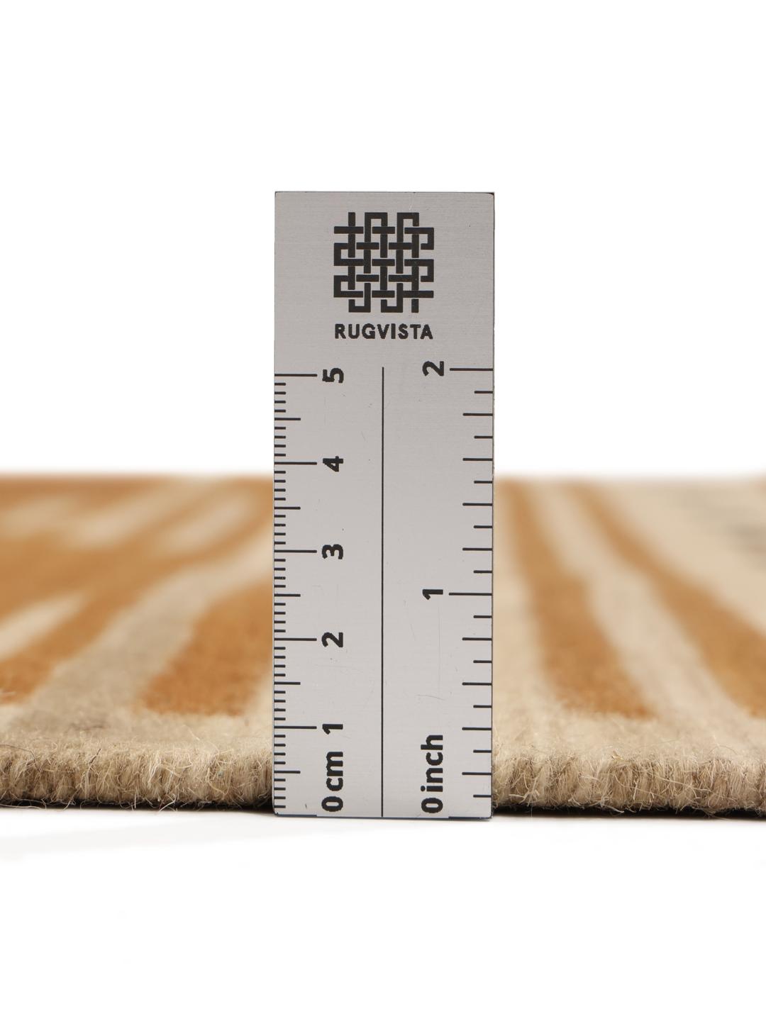 Rugvista core - Tribal - Senfgelb 200 x 300 cm Wollteppich - Rugvista