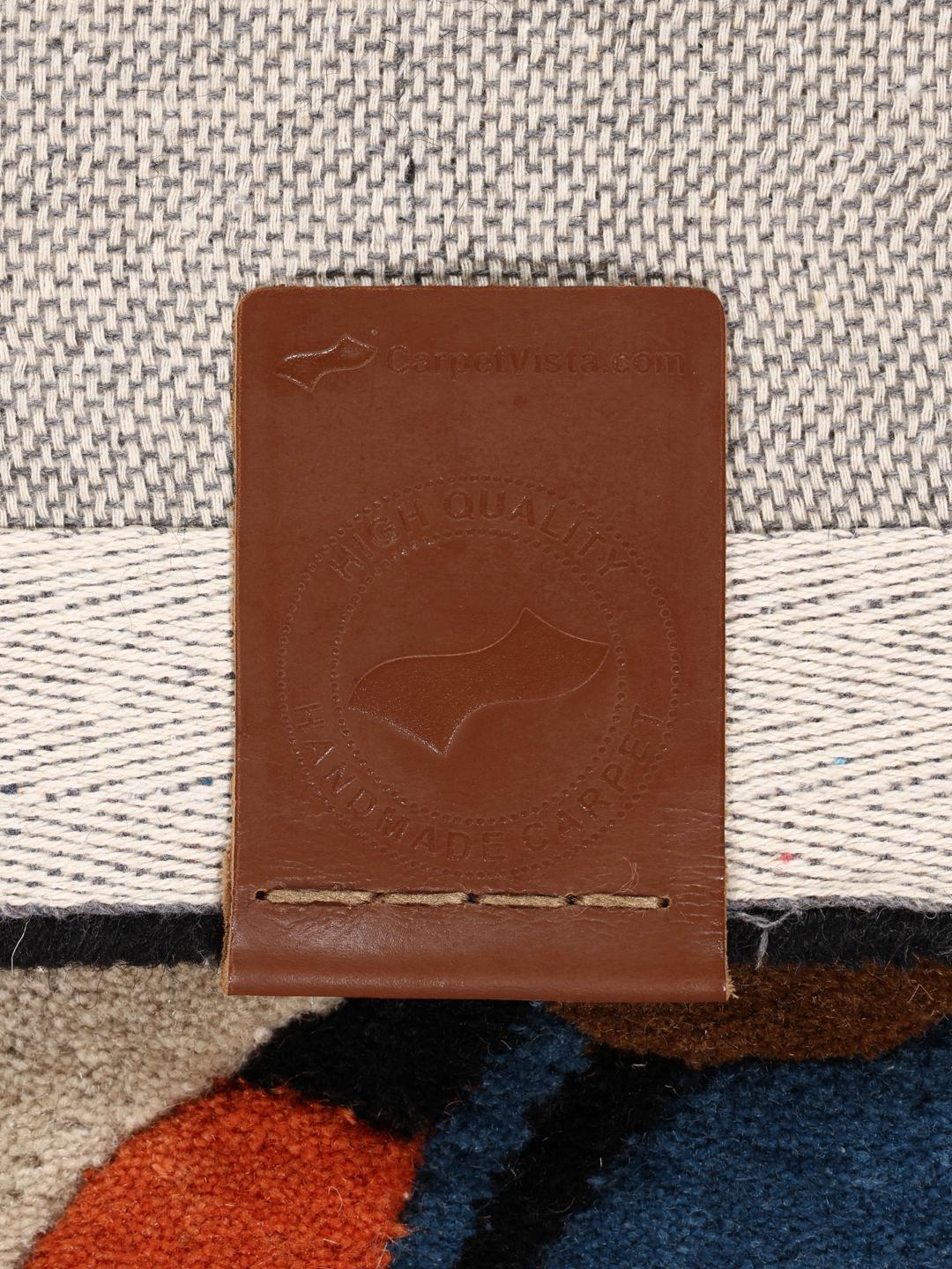 Rugvista premium - North Sea Microplastics - Black / Multicolor 160 x ...