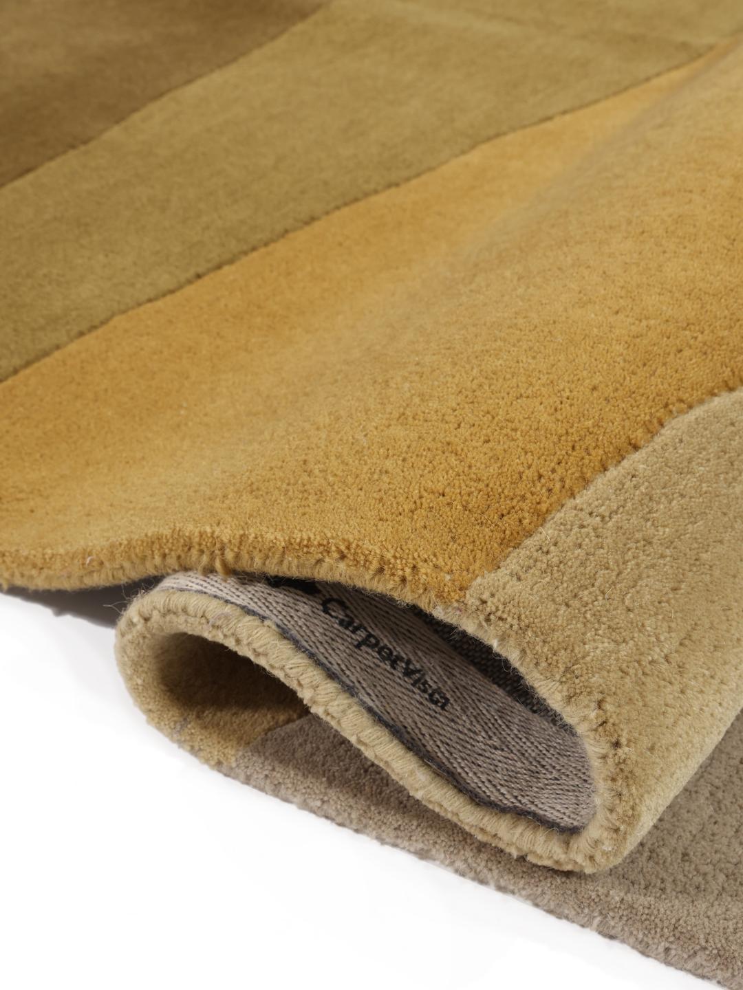 Rugvista premium - Feeling Handtufted - Senfgelb 200 x 300 cm ...