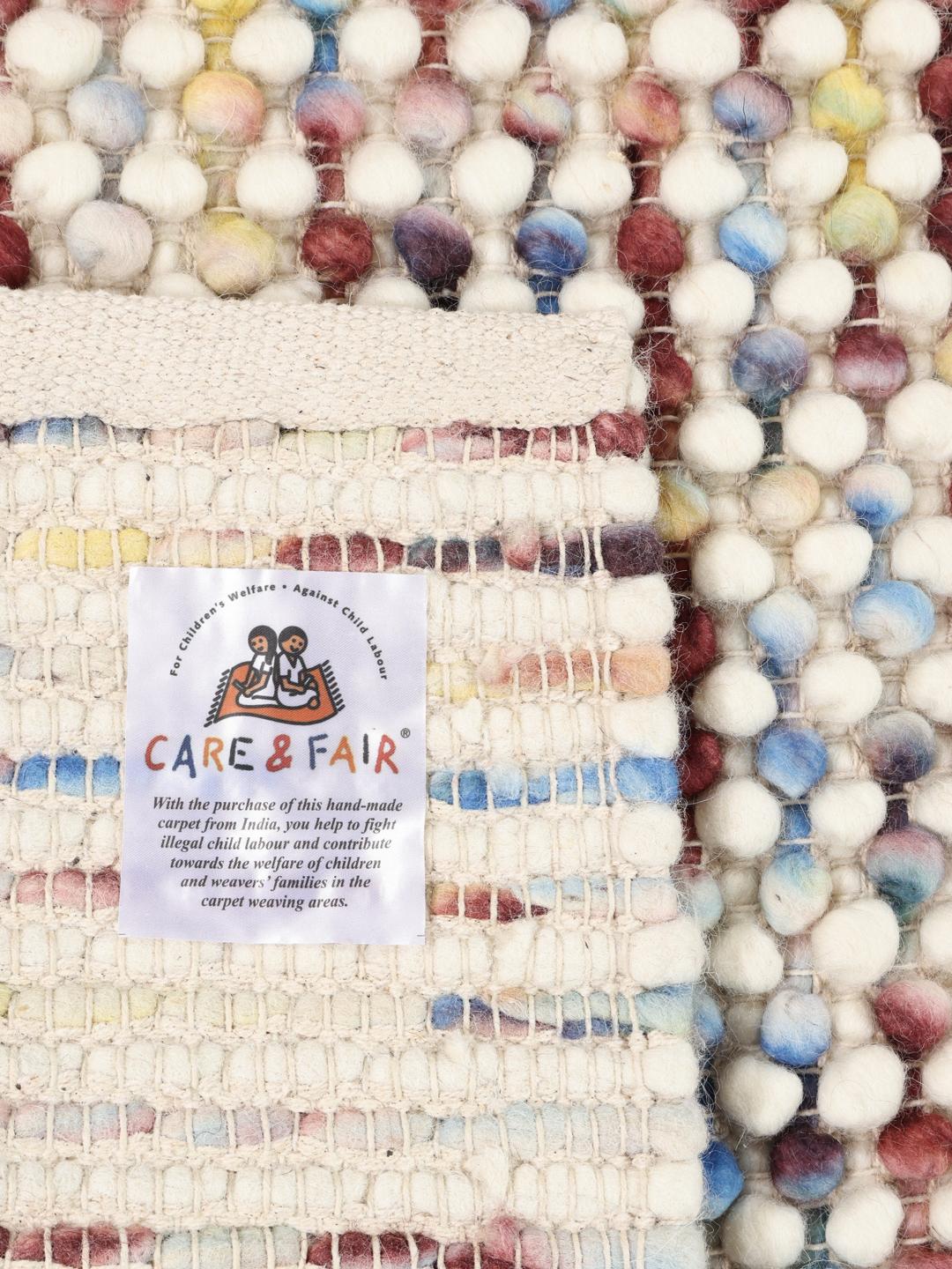 Rugvista premium - Big Drop - Monivärinen 210 x 290 cm Villamatto ...