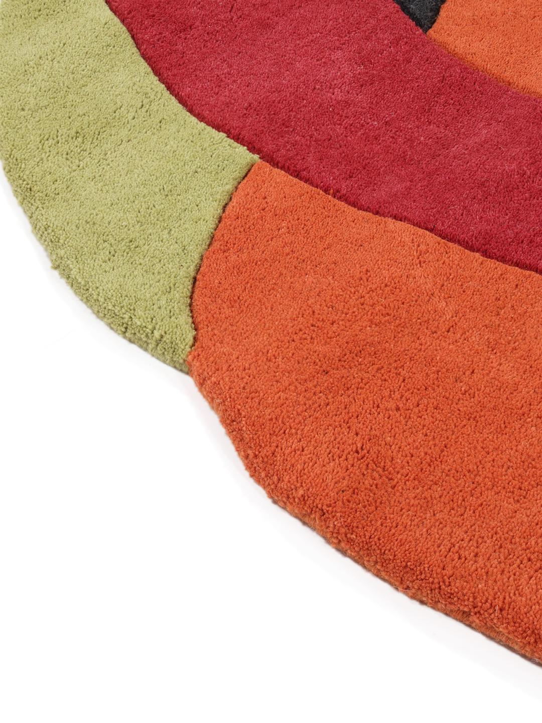 Rugvista core - Colorful Knot - Multicolor 200 x 200 cm Wool Rug - Rugvista