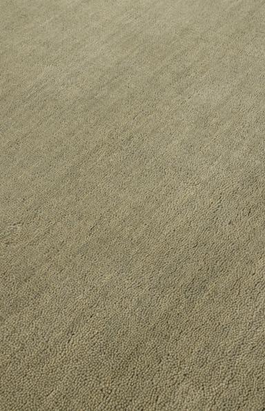 Rugvista premium - Handloom - Light Green / Grey, Round Ø 250 cm Wool ...