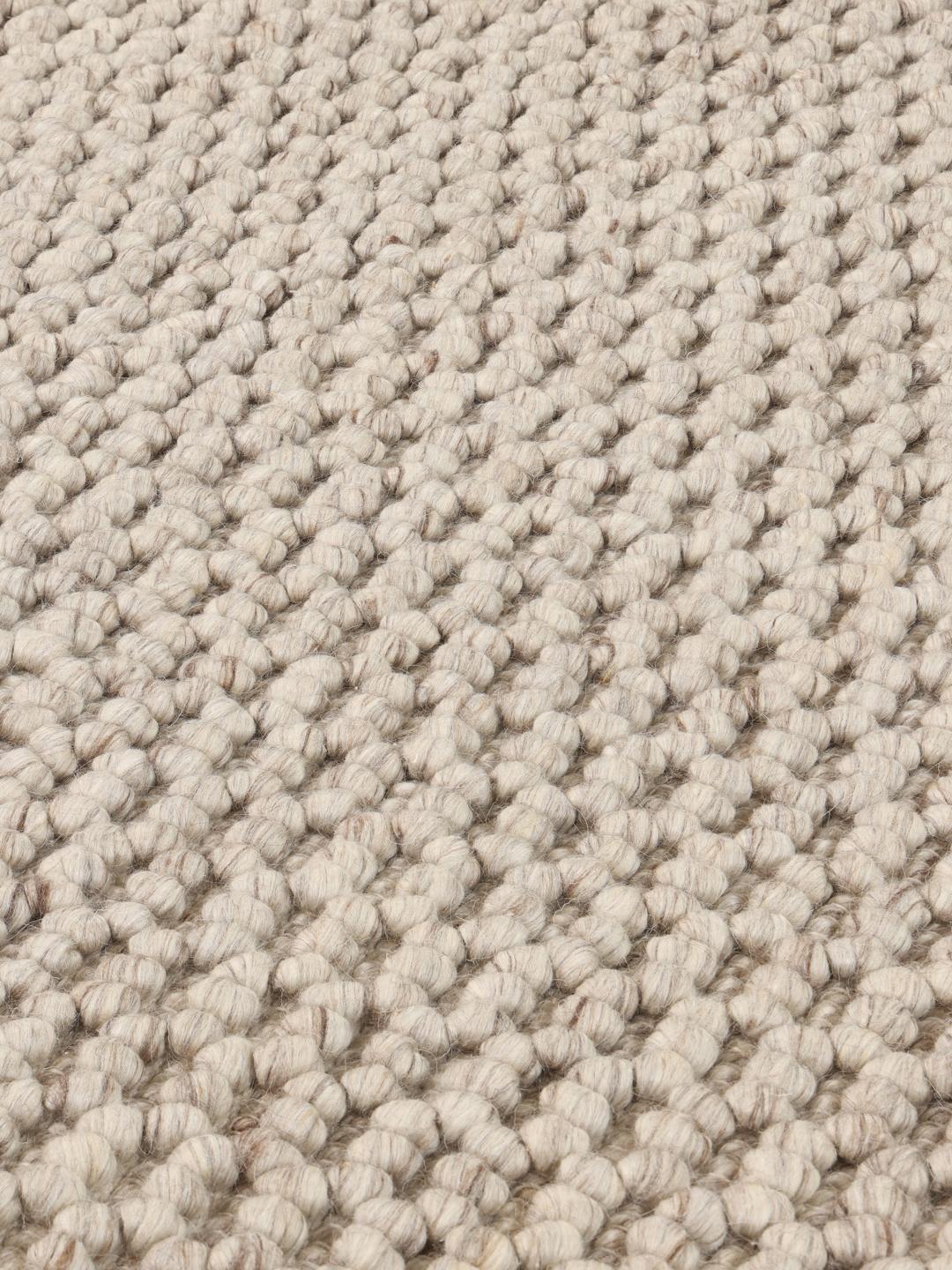 Rugvista premium - Snowball - Greige 140 x 200 cm Wool Rug - Rugvista