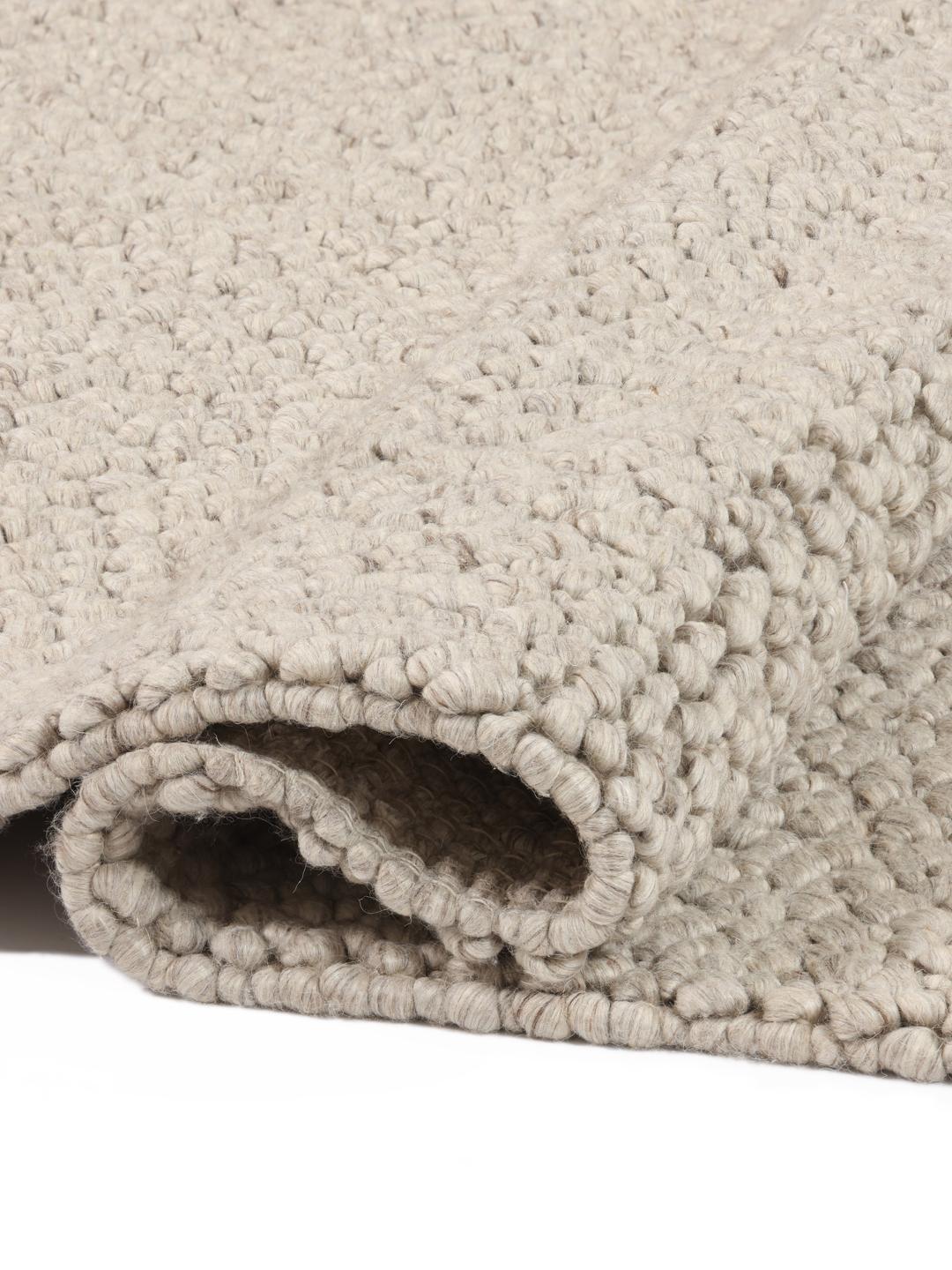 Rugvista premium - Bubbles - Greige 250 x 300 cm Ullteppe - Rugvista