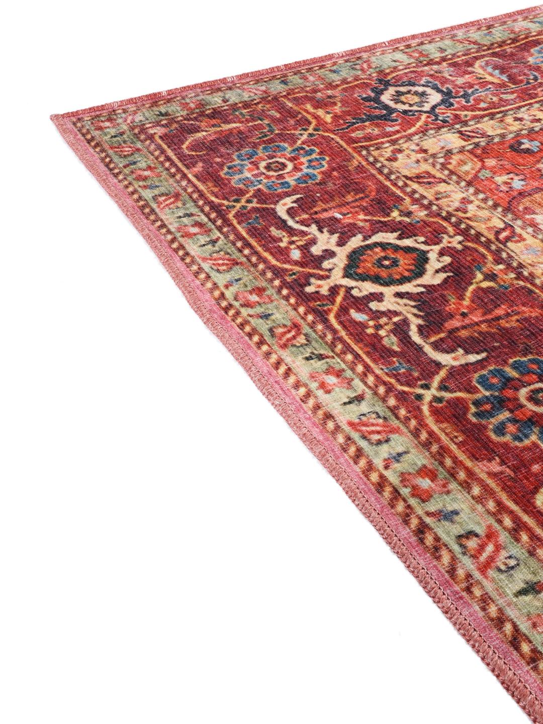 Rugvista essential - Georgia Oriental - Red / Pink, Runner 80 x 300 cm ...