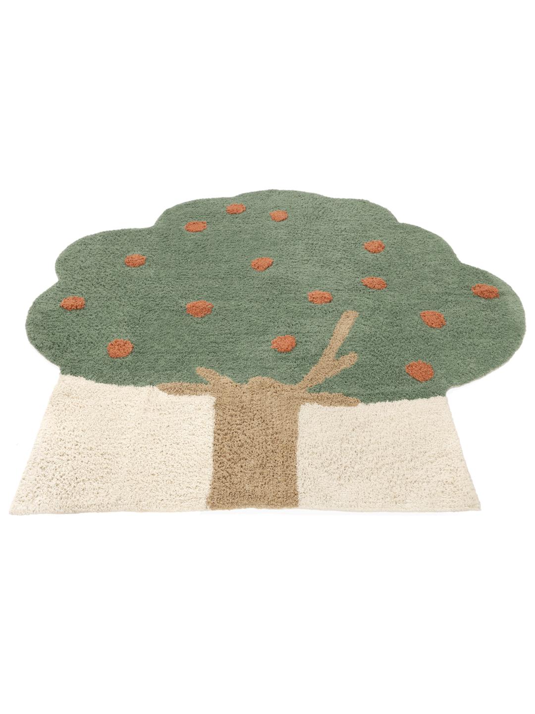 Apple tree Green Rug - Rugvista