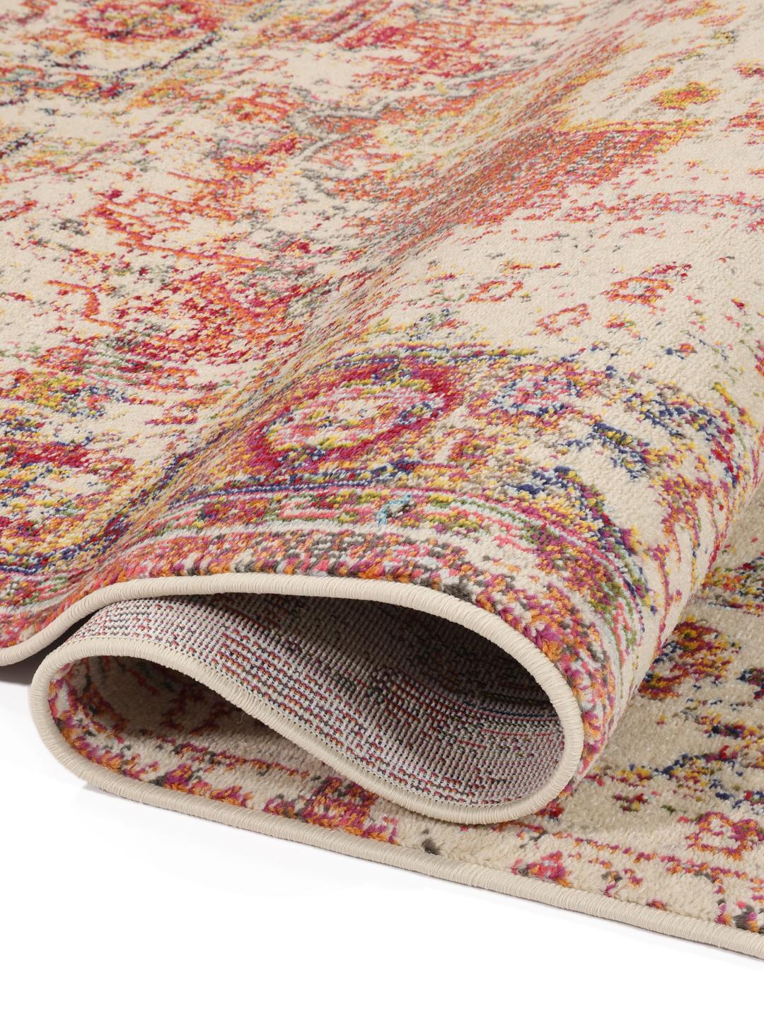 Rugvista essential - Ava - Coral Red / Beige 200 x 300 cm Rug - Rugvista