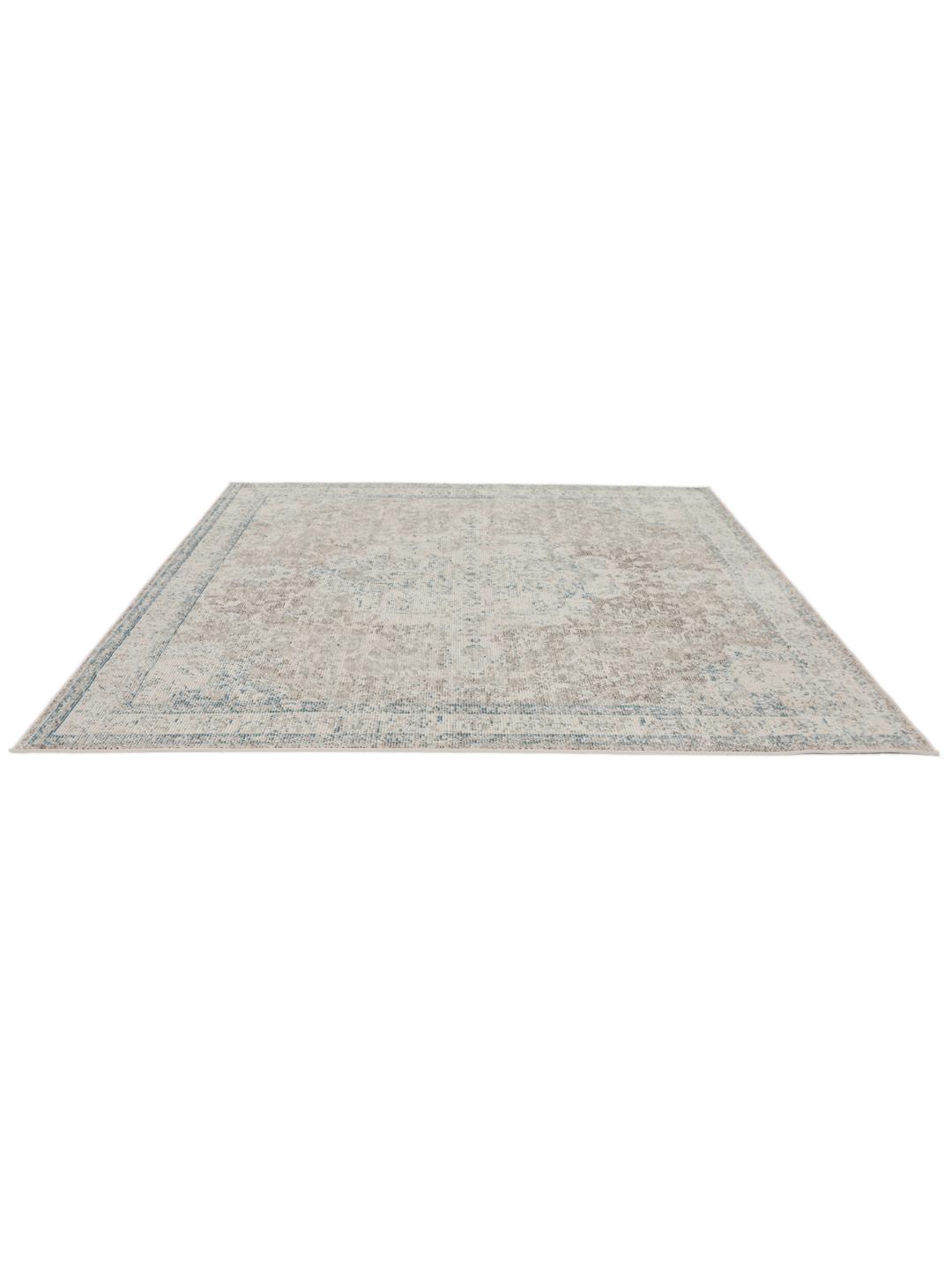 Rugvista essential - Nadia - Cream White / Greige 200 x 200 cm Rug ...