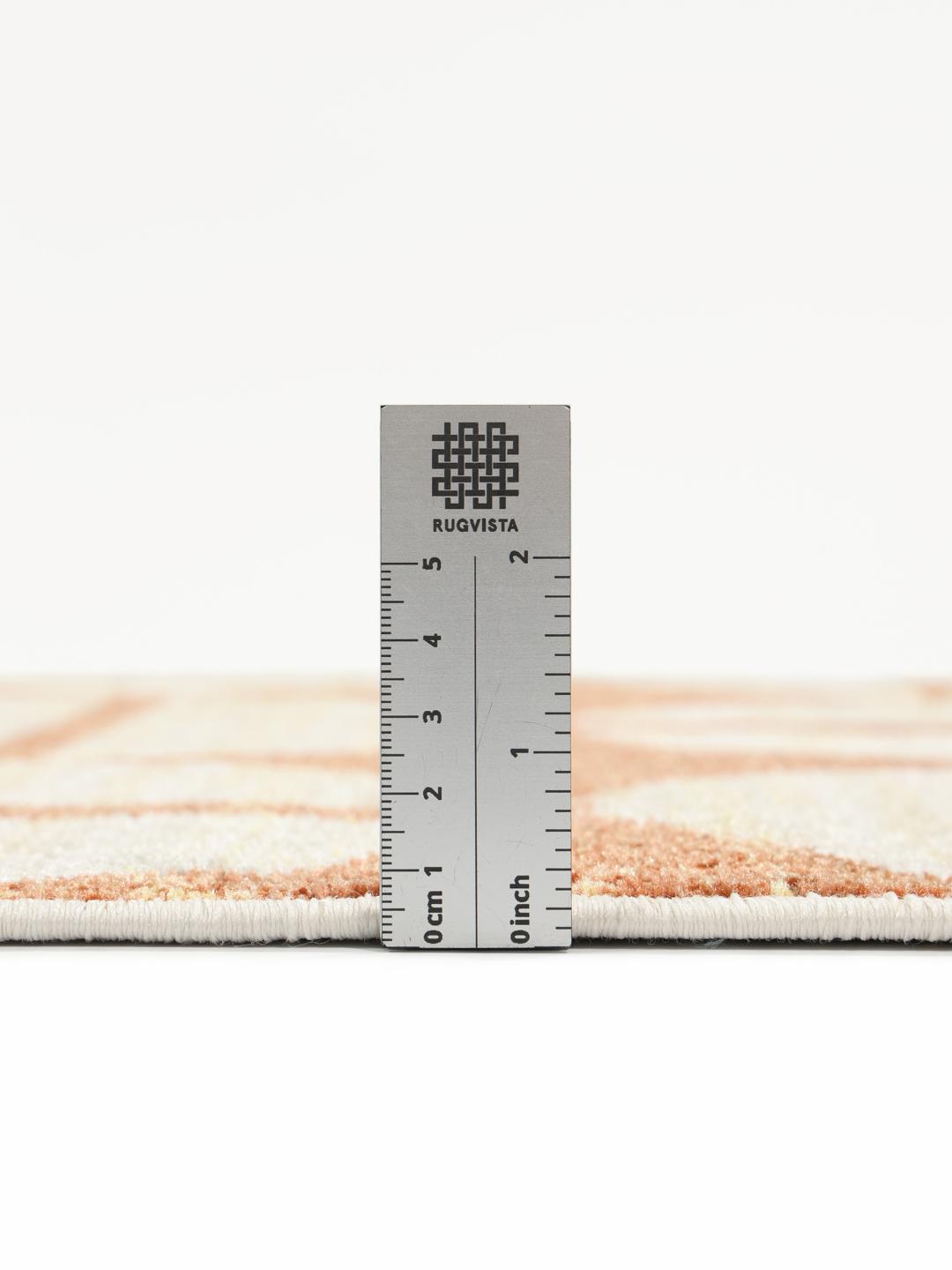 Rugvista essential - Split pea - Rustrød 140 x 200 cm Teppe - Rugvista