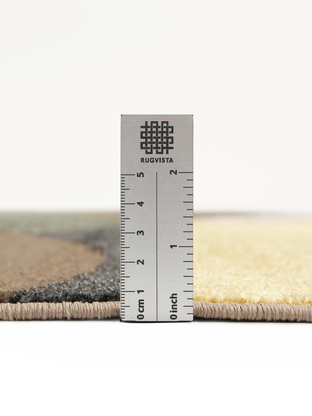 Rugvista essential - Rondo - Green / Yellow 160 x 230 cm Rug - Rugvista