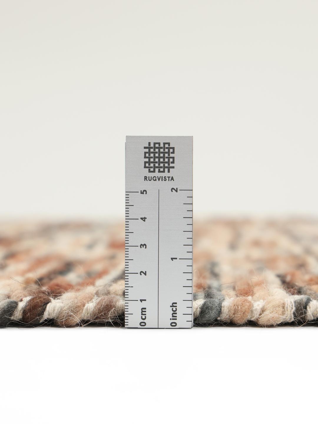 Rugvista core - Pebbles - Rust Red / Brown 200 x 300 cm Wool Rug - Rugvista
