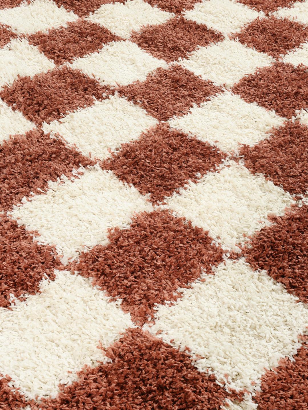 Rugvista essential - Chessie - Rust Red / Off White, Runner 80 x 300 cm ...
