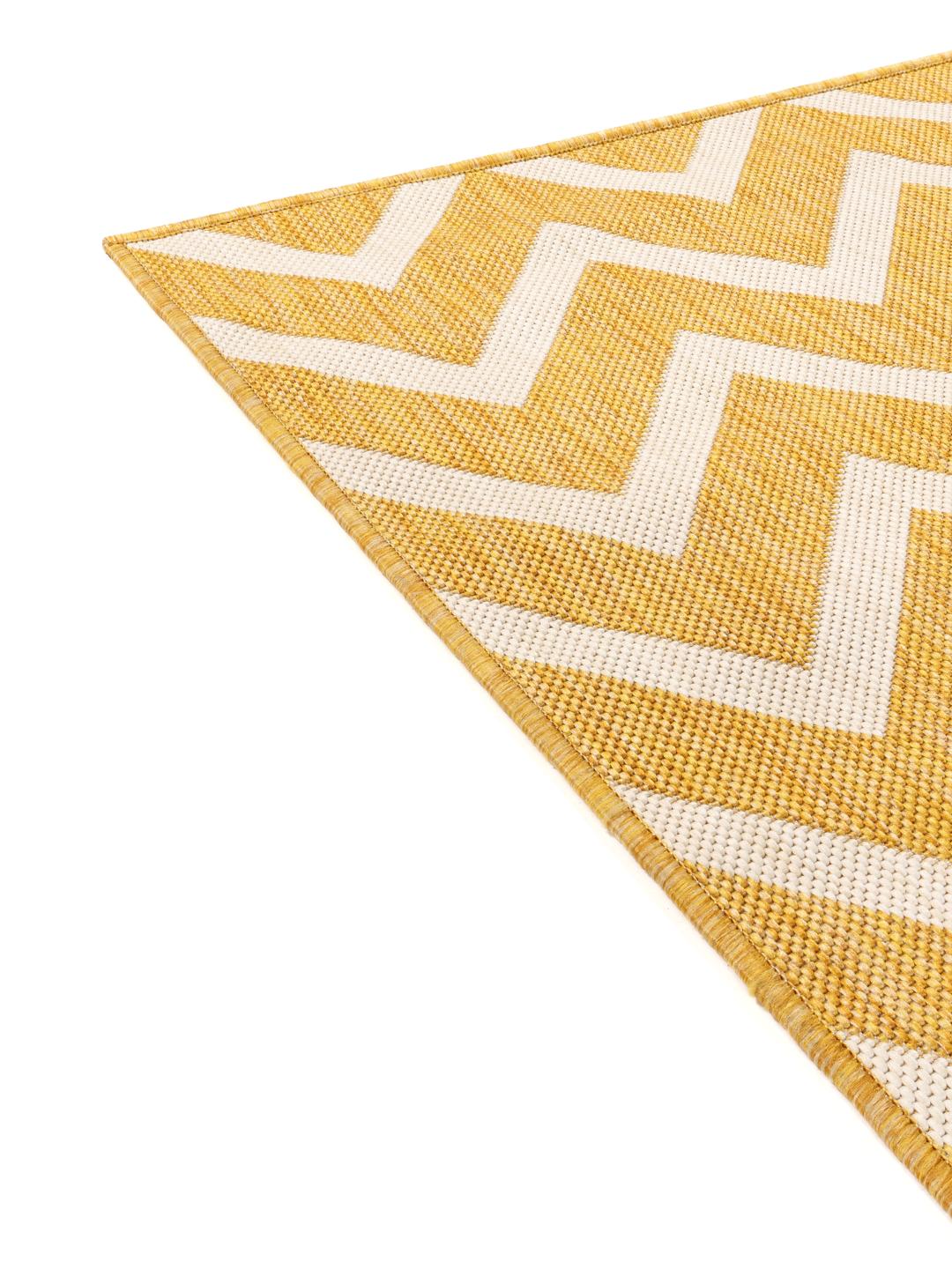 Rugvista essential - Capri - Yellow, Runner 80 x 300 cm Rug - Rugvista