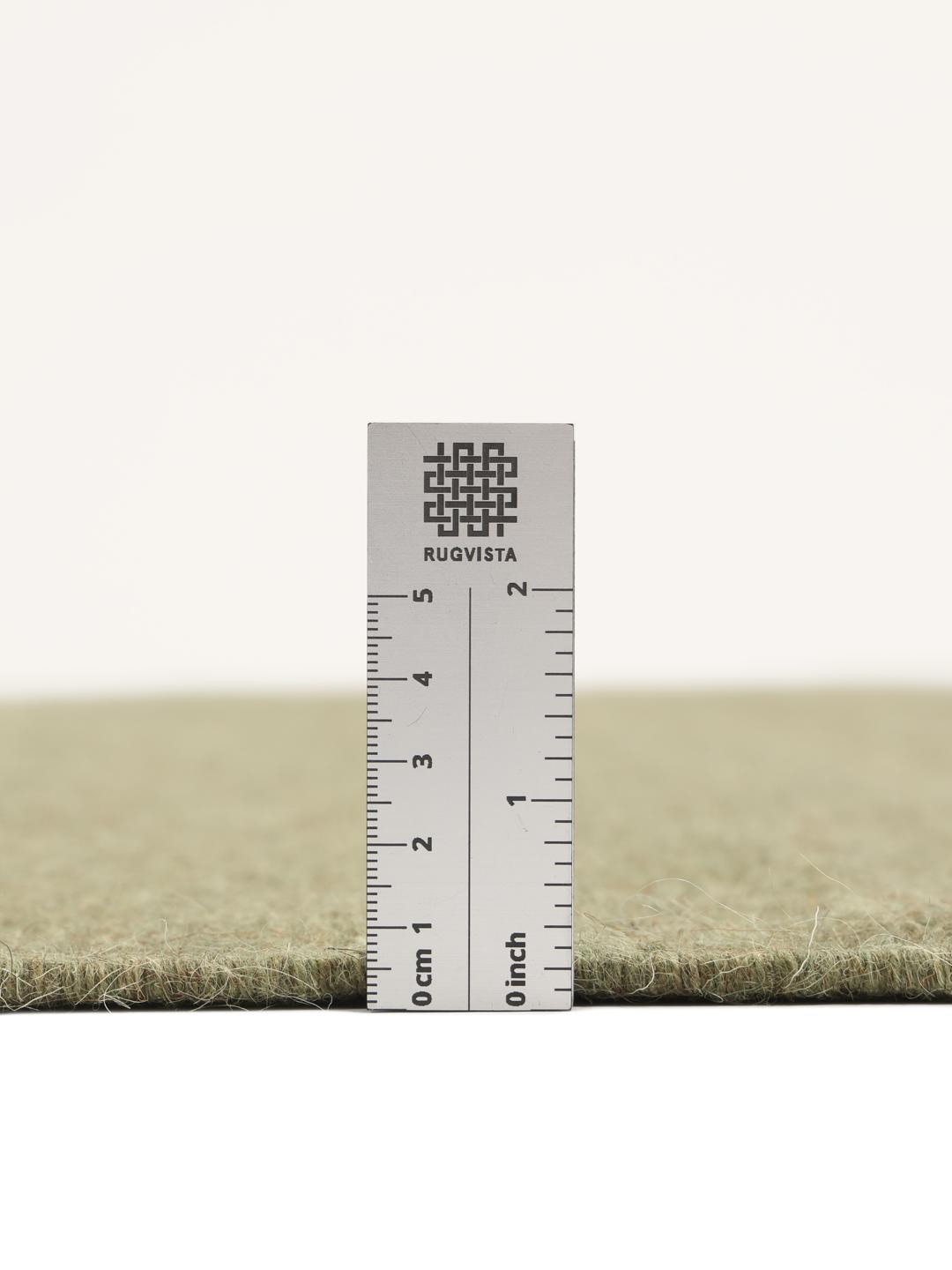Rugvista core - Visby - Green 250 x 250 cm Wool Rug - Rugvista