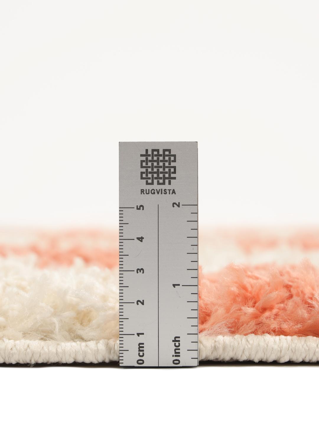 Rugvista essential - Chessie - Coral Red / Off White 140 x 200 cm Rug ...
