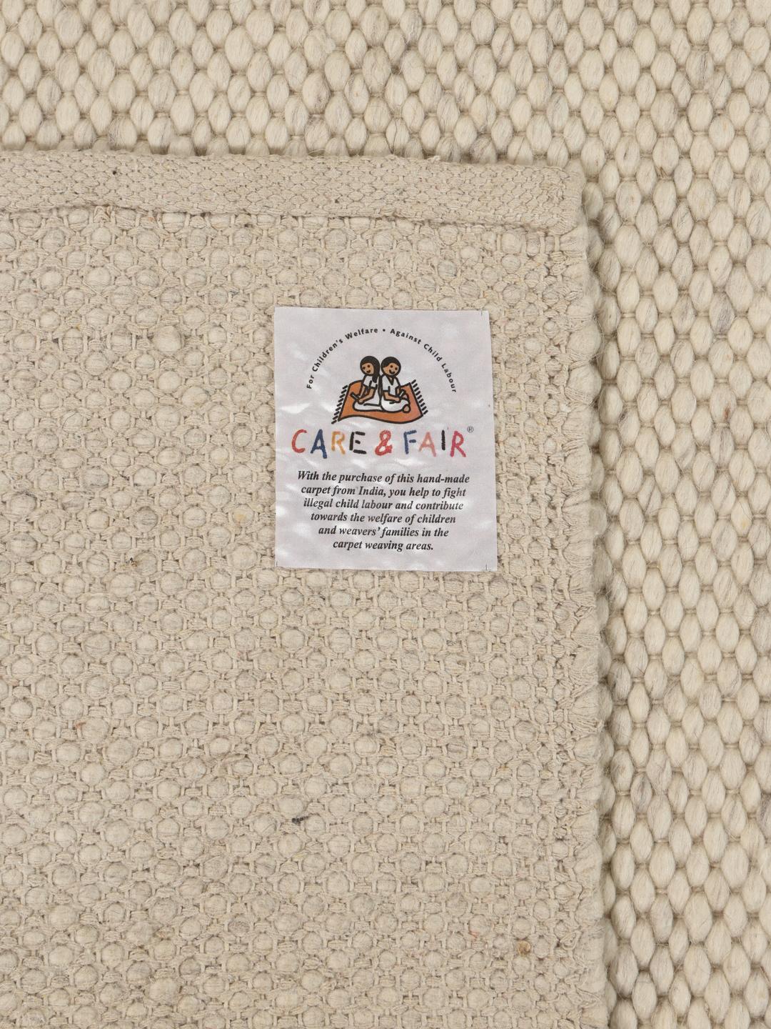 Rugvista core - Umea - Ljusbeige 200 x 300 cm Ullmatta - Rugvista