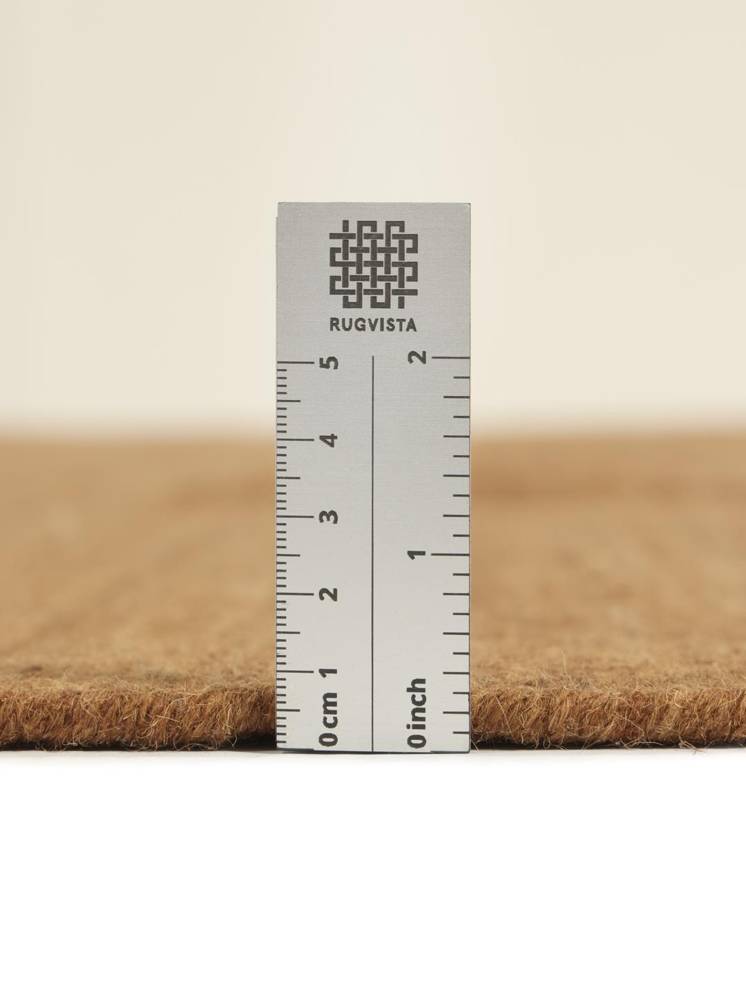 Rugvista core - Handloom flat - Ruskea 250 x 250 cm Villamatto - Rugvista