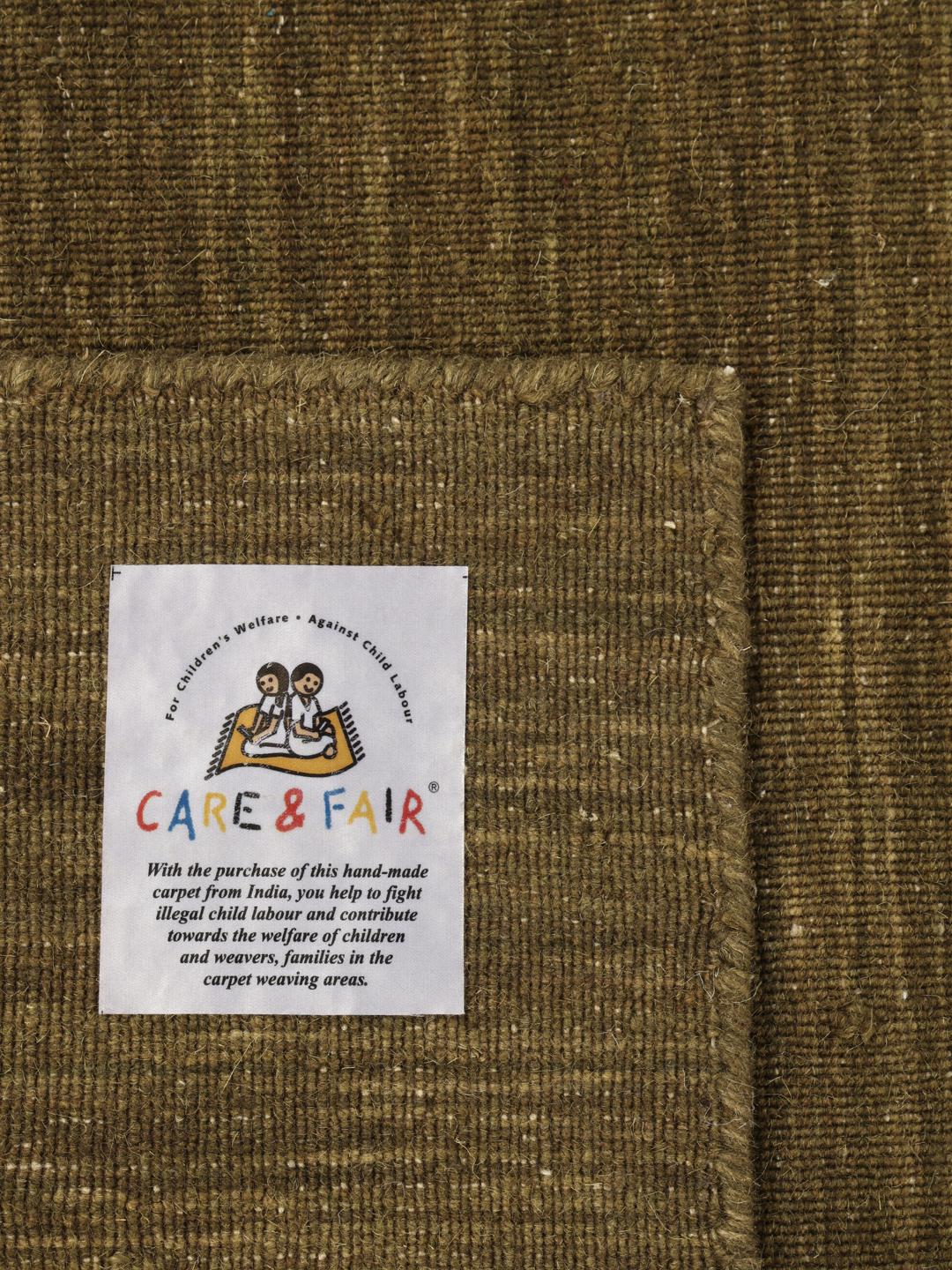 Rugvista core - Handloom flat - Vert Olive 200 x 300 cm Tapis De Laine ...