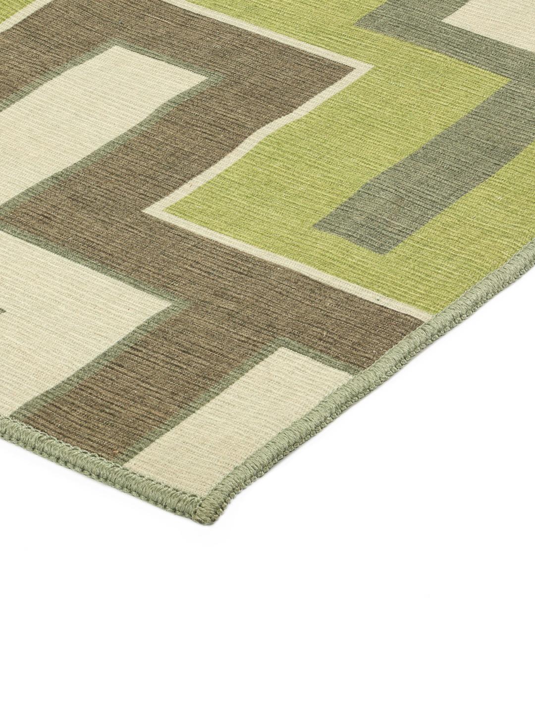 Rugvista essential - Mona - Vert Olive, De passage 80 x 250 cm Tapis ...