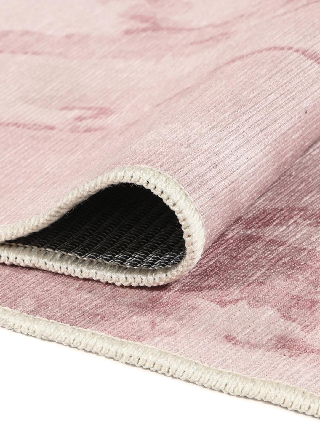 Rugvista essential - Marble stone - Pink 200 x 300 cm Cotton Rug - Rugvista