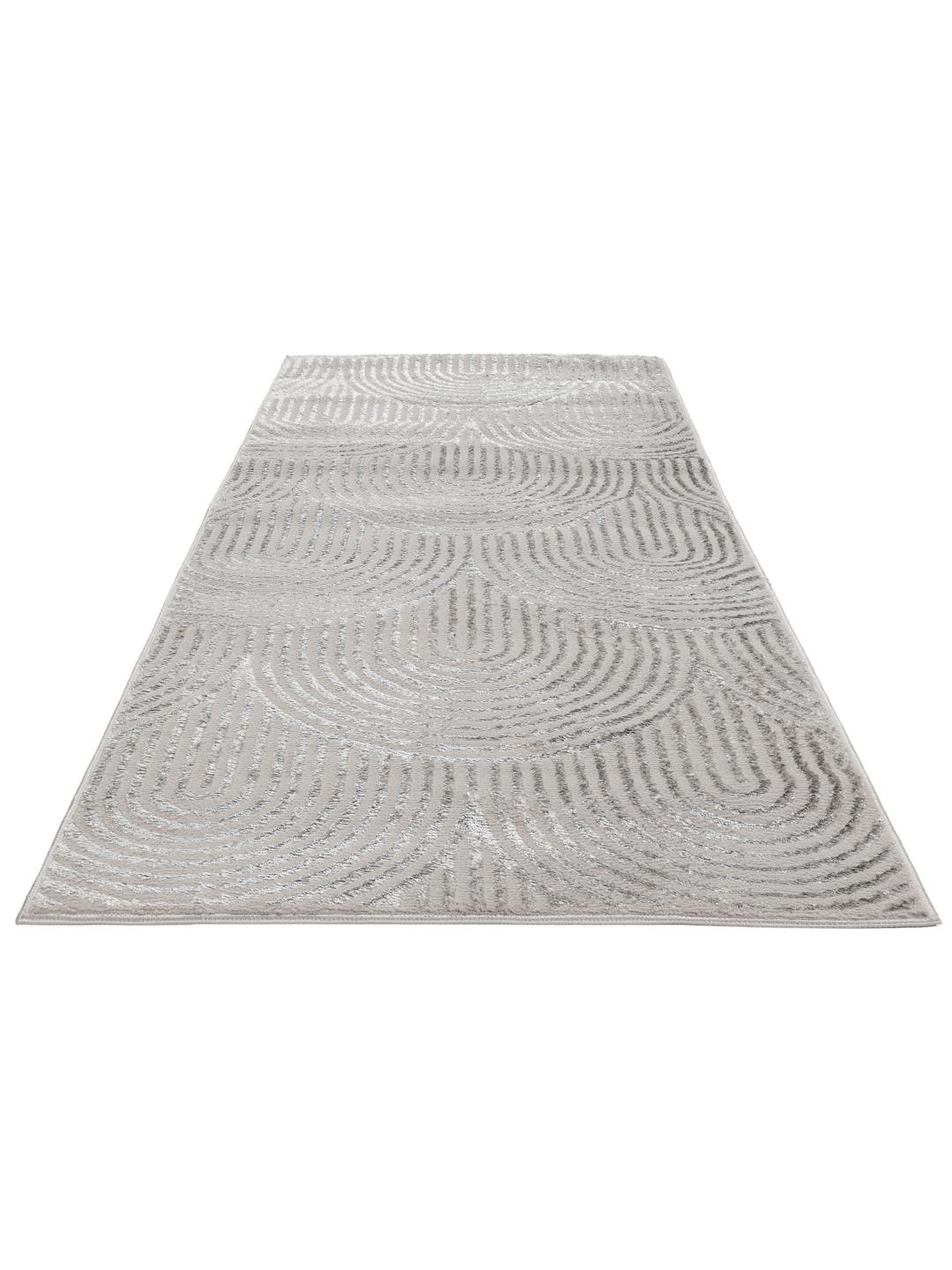 Rugvista essential - Art Deco - Gri / Gri Argintiu, Traversă 80 x 200 ...
