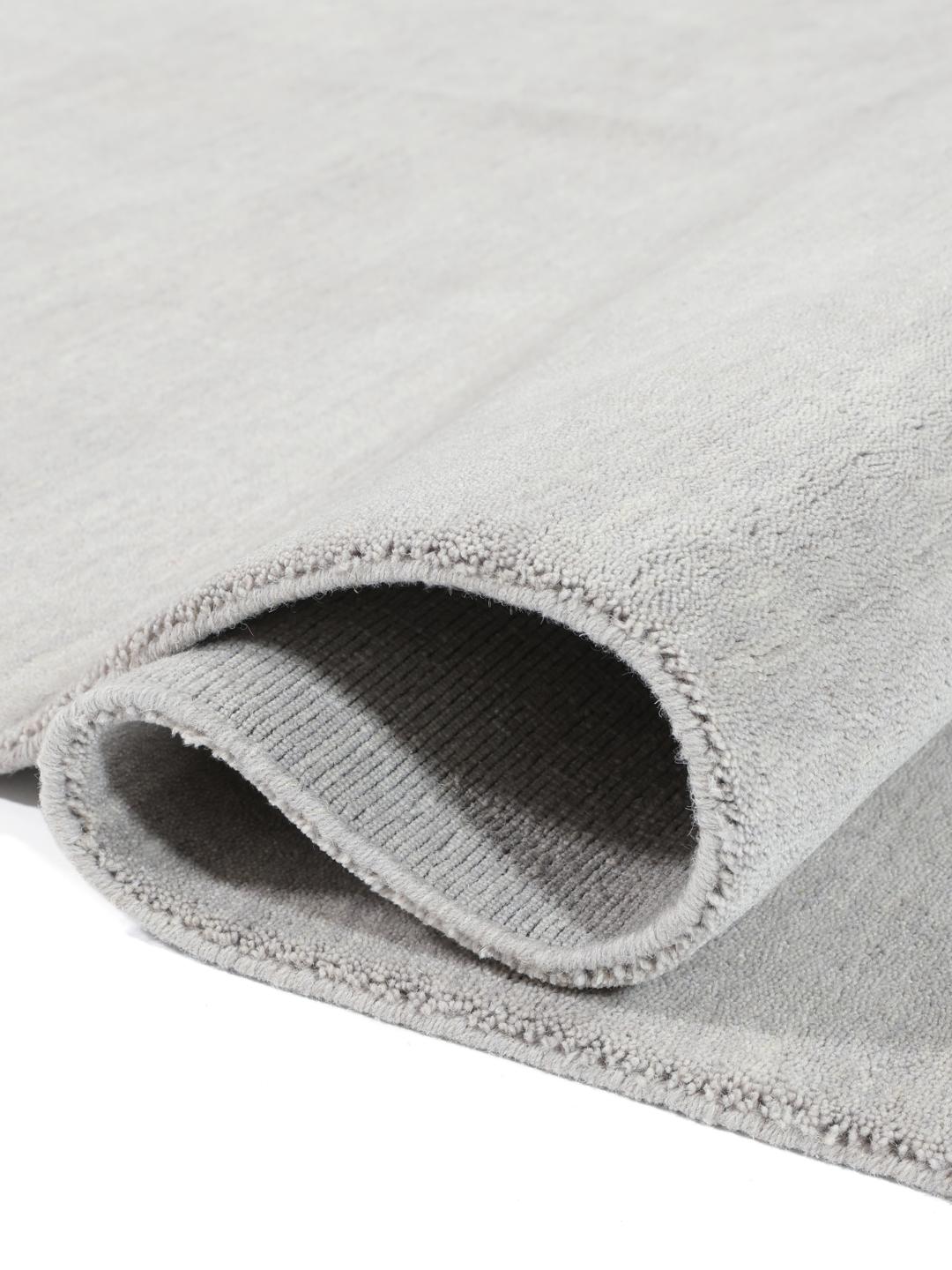 Rugvista premium - Handloom fringes - Gri Argintiu 200 x 300 cm Covor ...
