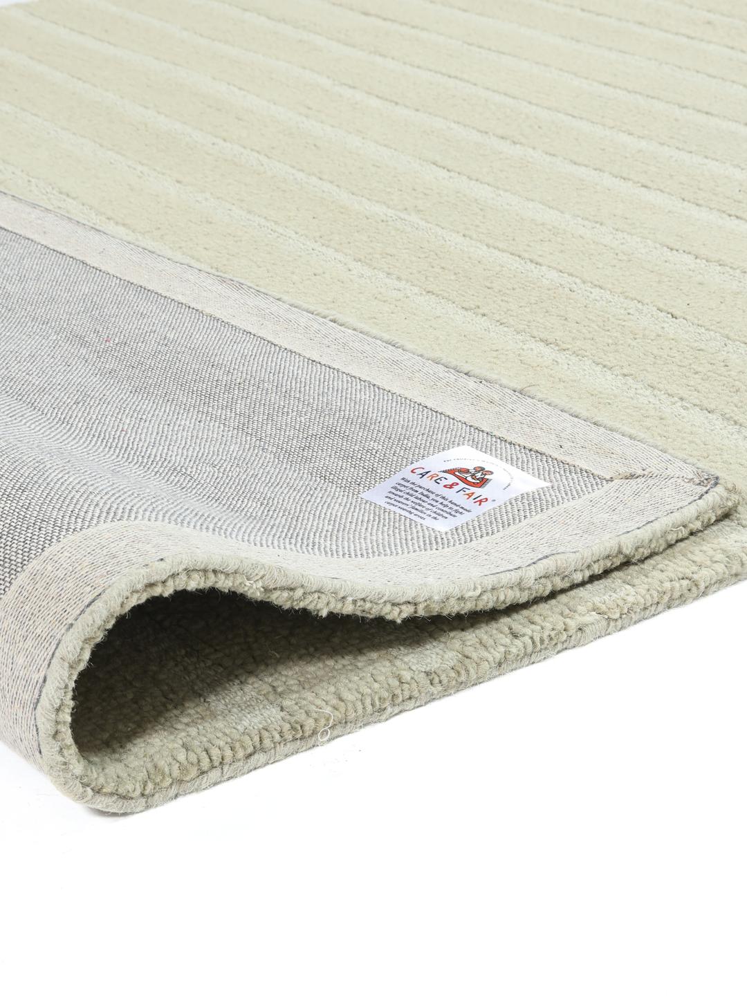 Rugvista core - Ribbone - Grønn 200 x 300 cm Ullteppe - Rugvista