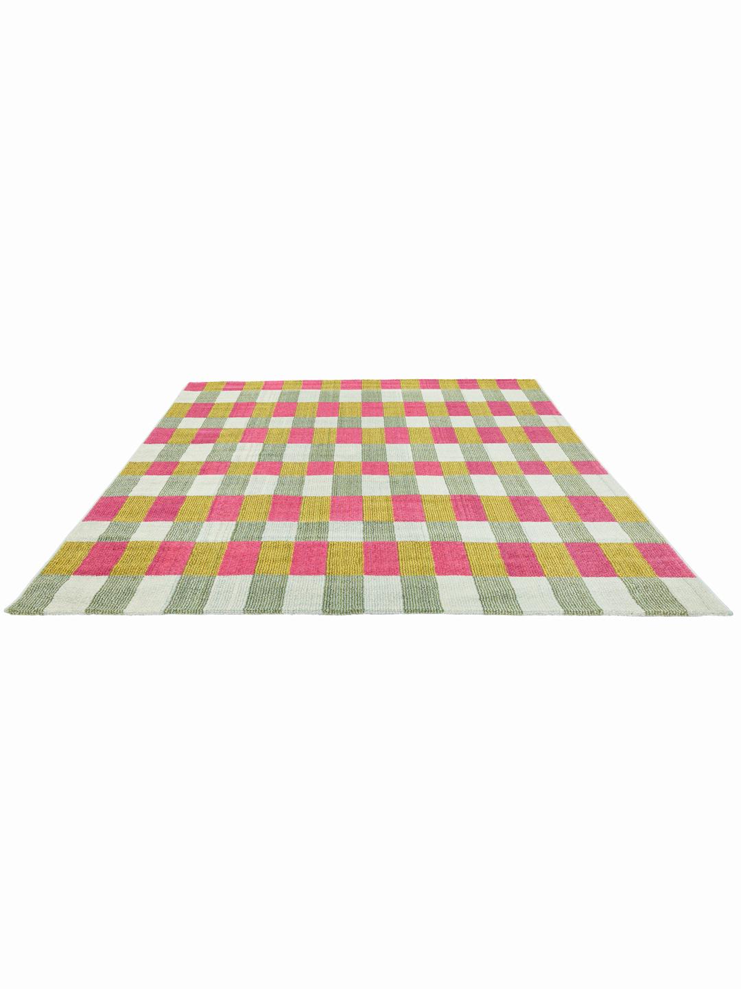 Rugvista essential - Flor - Pink / Green 160 x 230 cm Rug - Rugvista