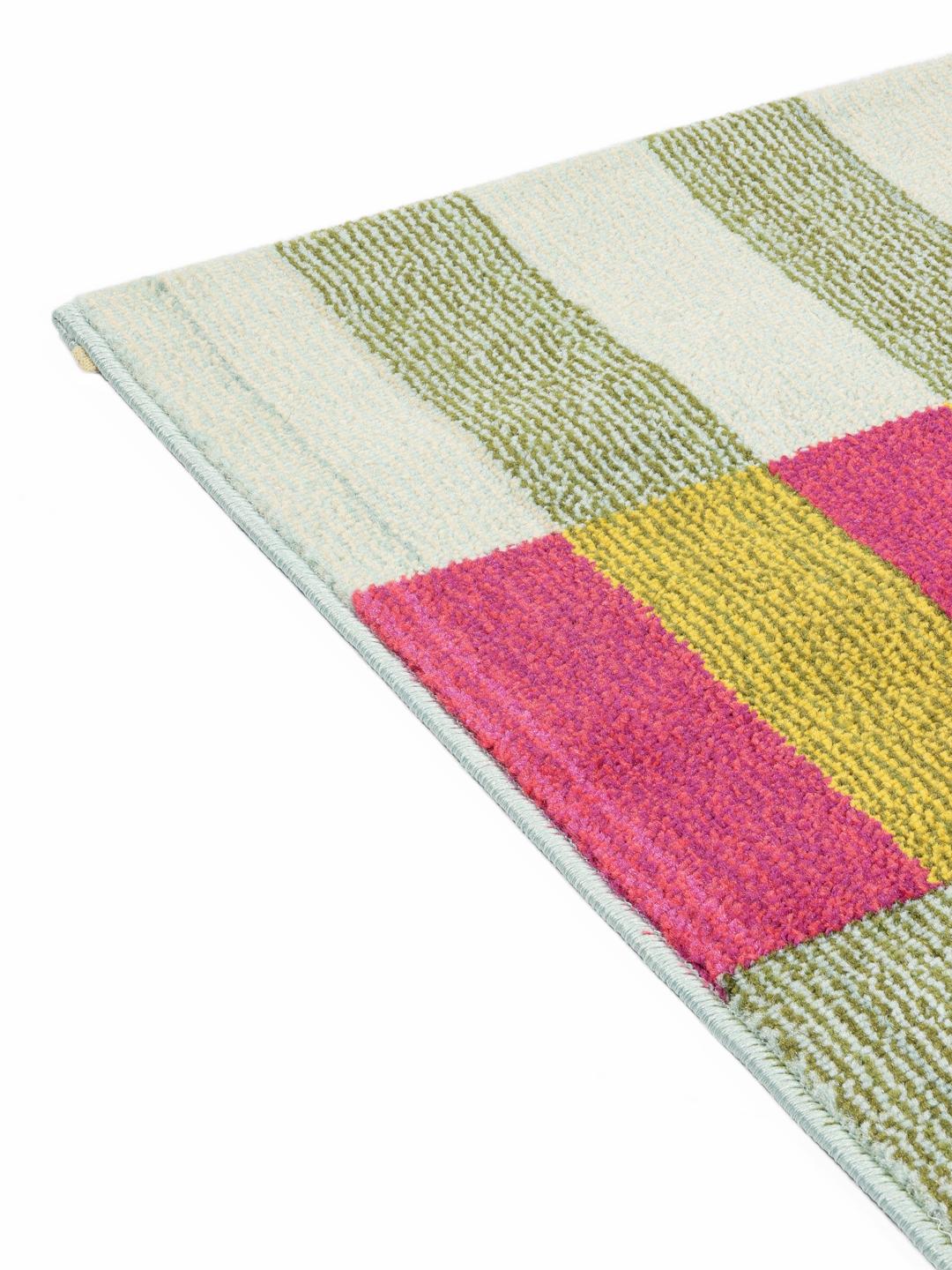 Rugvista essential - Flor - Pink / Green 160 x 230 cm Rug - Rugvista